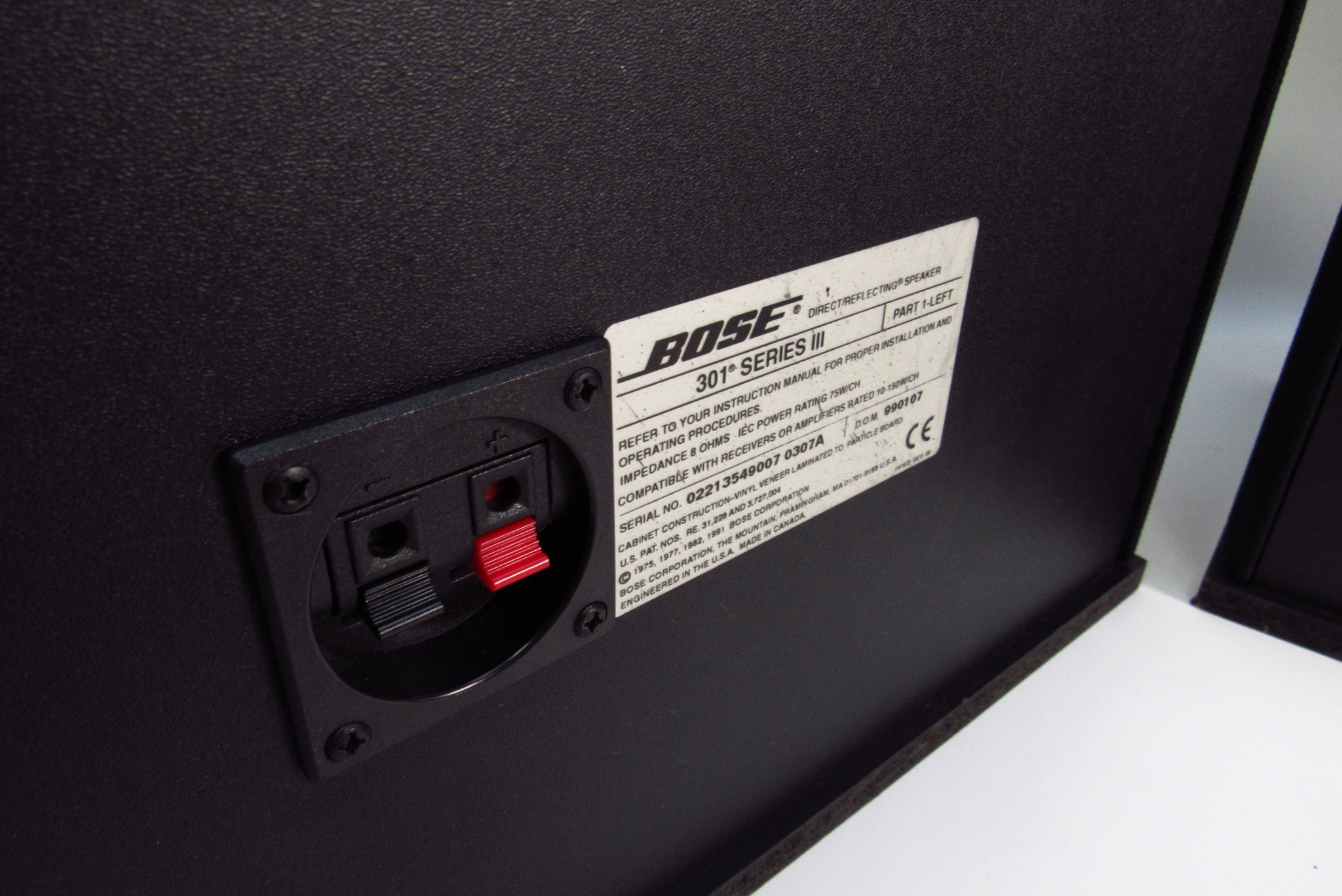 Bose 301 Series III Direct/Reflecting Speakers - Local Pick-Up Only