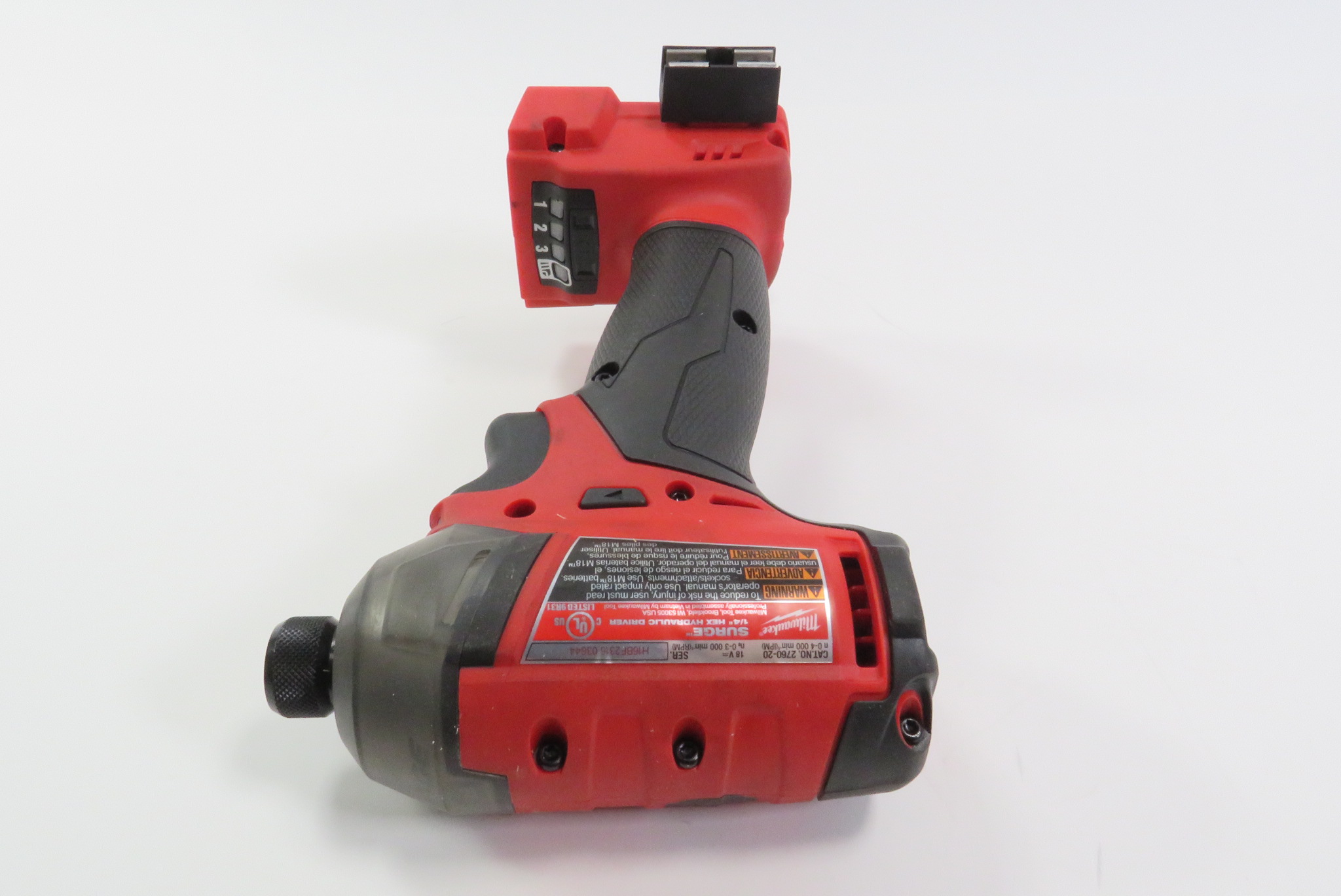 Milwaukee 2760-20 M18 FUEL SURGE 18V Li-Ion Brushless 1/4 in. Hex ...