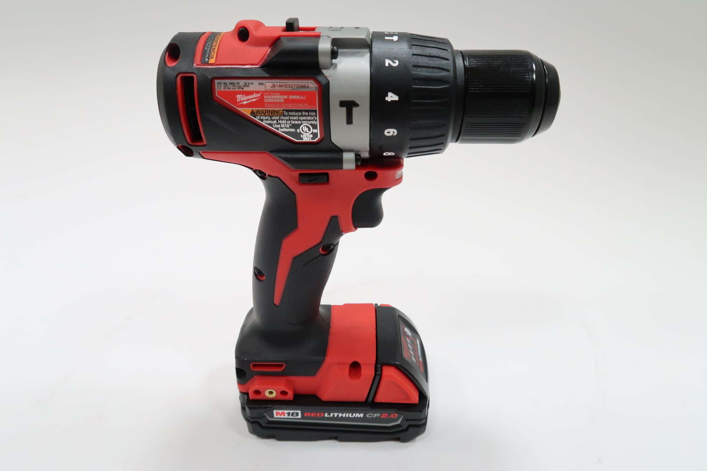 Milwaukee 2850-20 2902-20 18V Brushless Cordless Hammer Drill/Impact ...