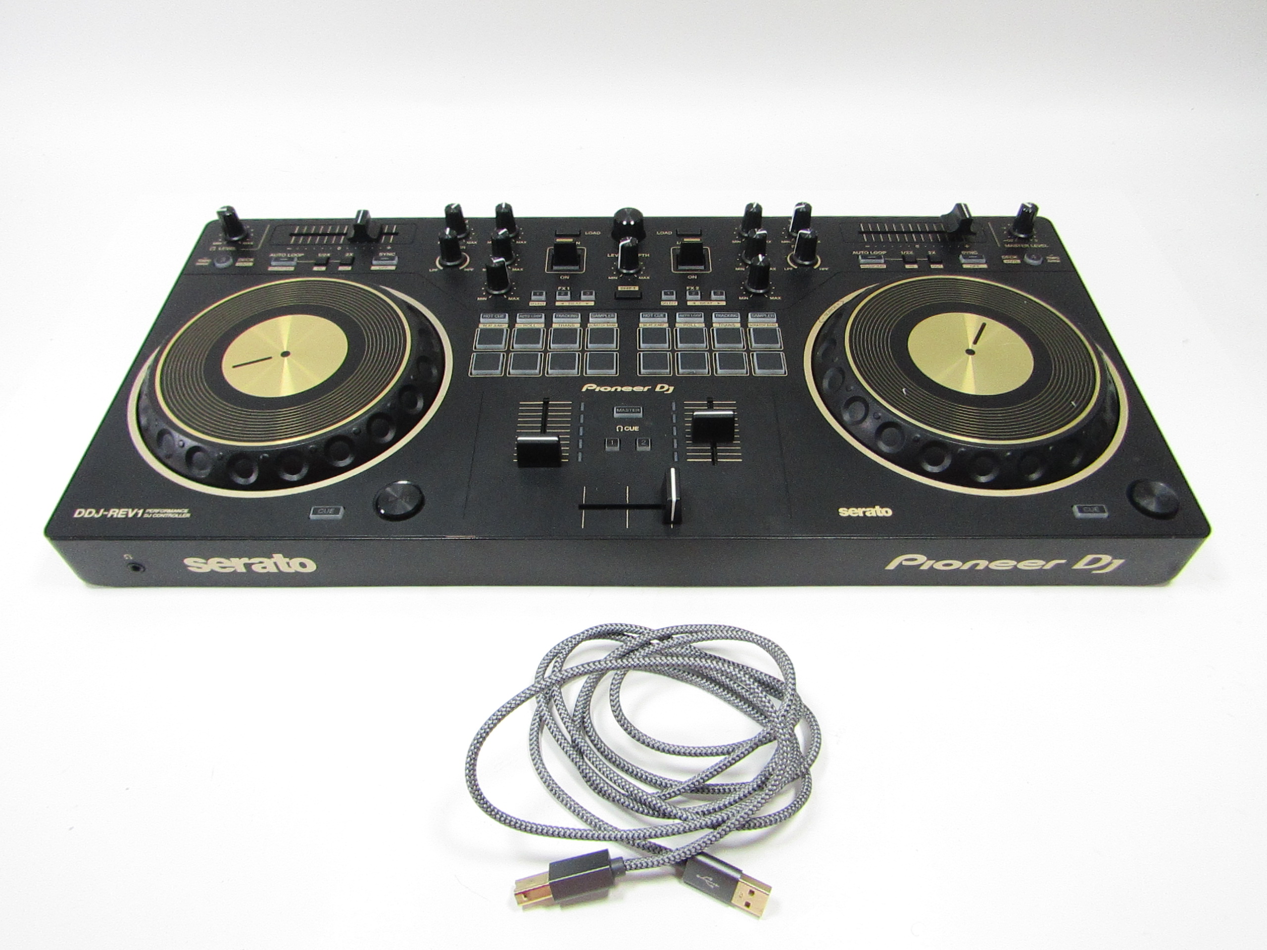 Pioneer DJ Serato Scratch Style 2-Channel DJ Controller DDJ-REV1-N