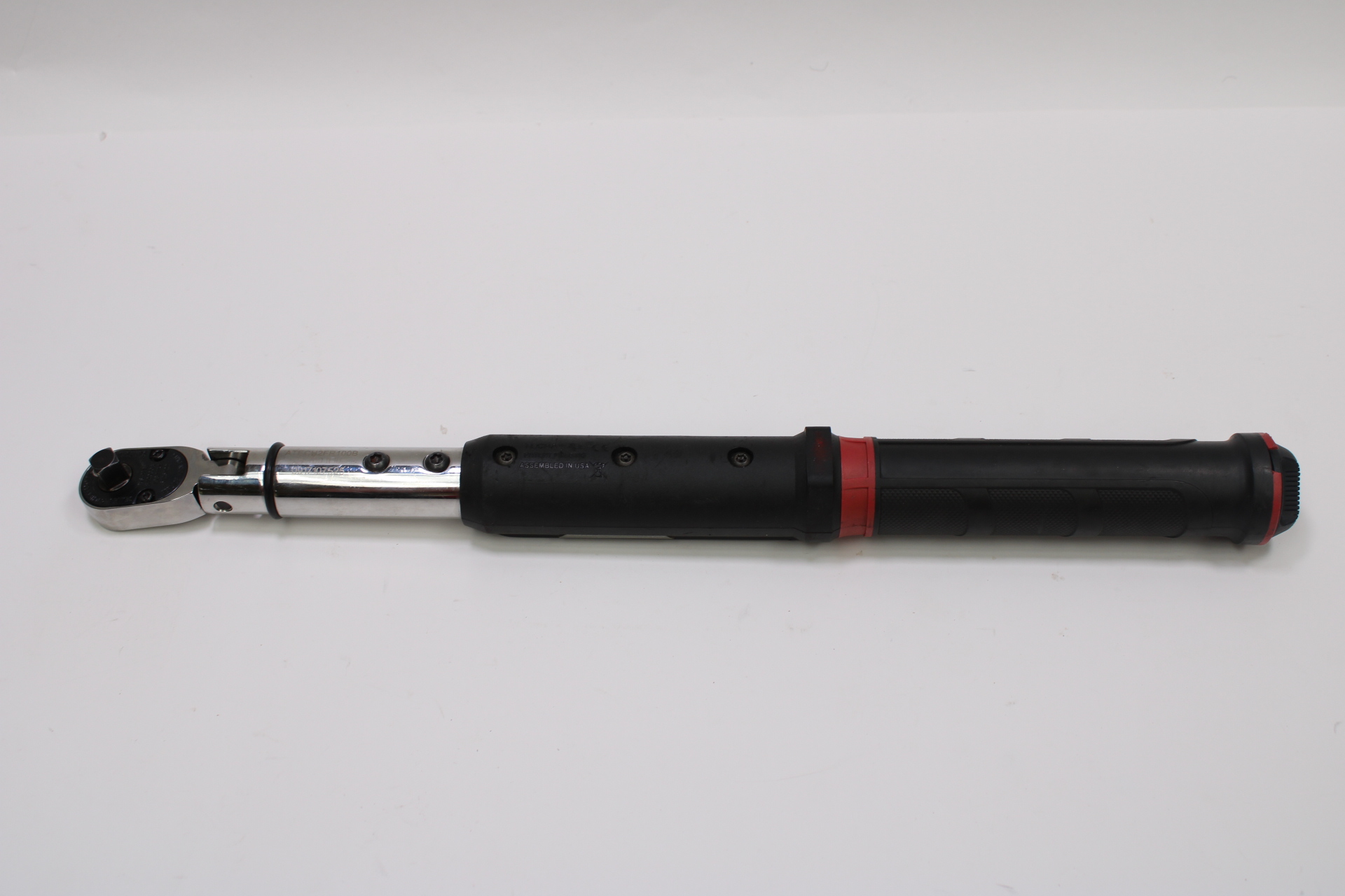 Snap-on Tools ATECH2FR100B 3/8" Drive Flex-Head Torque Wrench