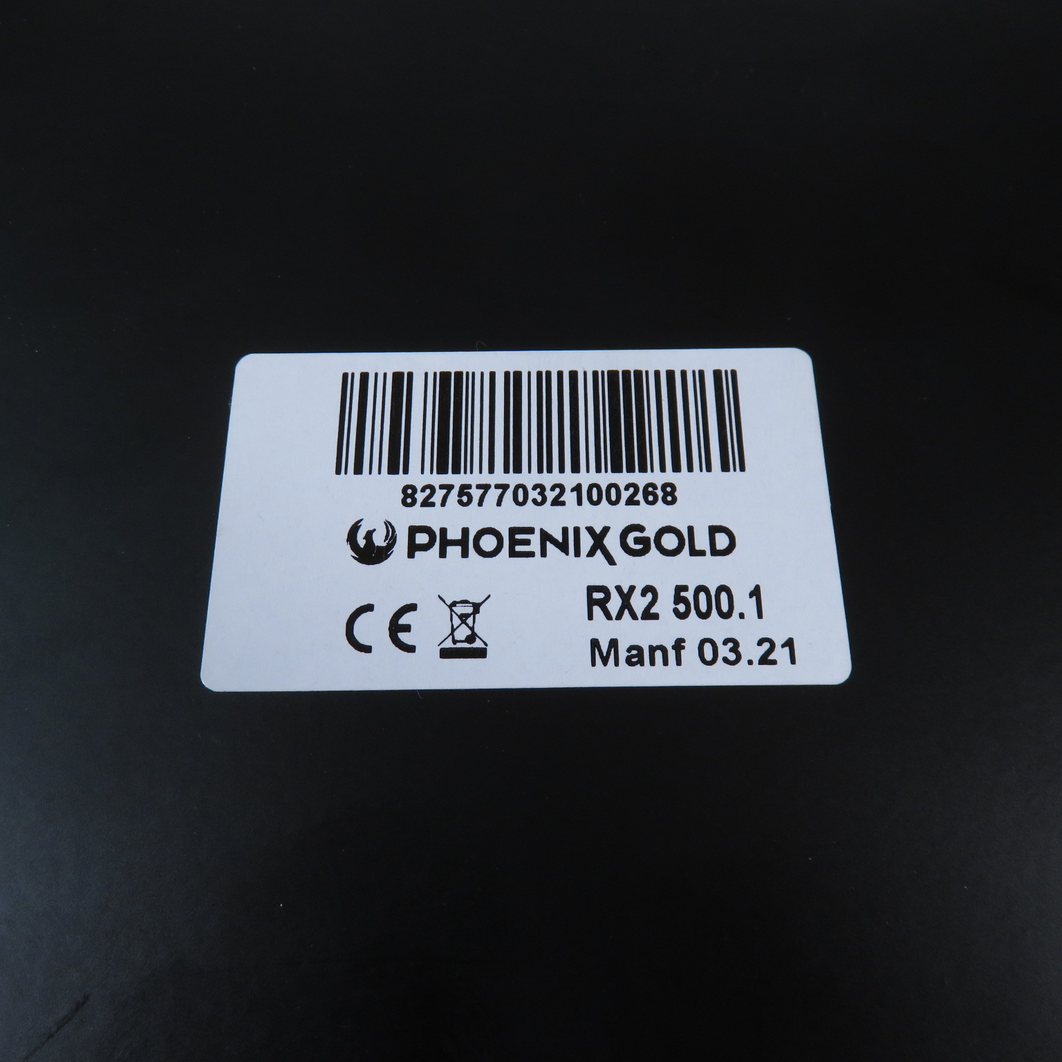 Phoenix Gold RX2500.1 500W RMS Class-D Monoblock Car Audio Amplifier