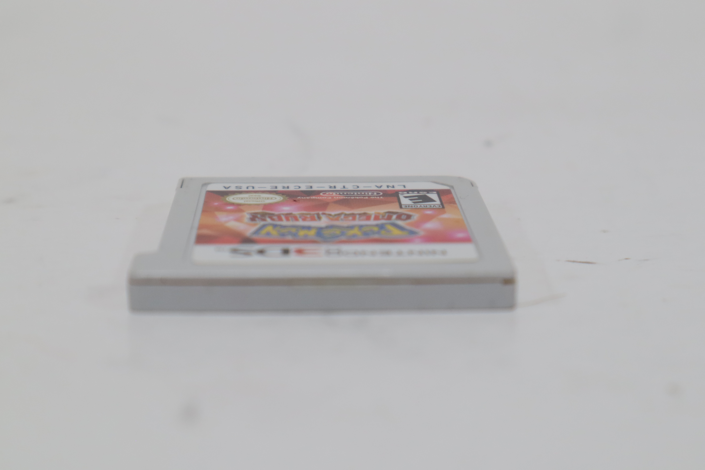 Pokemon Omega Ruby Cartridge