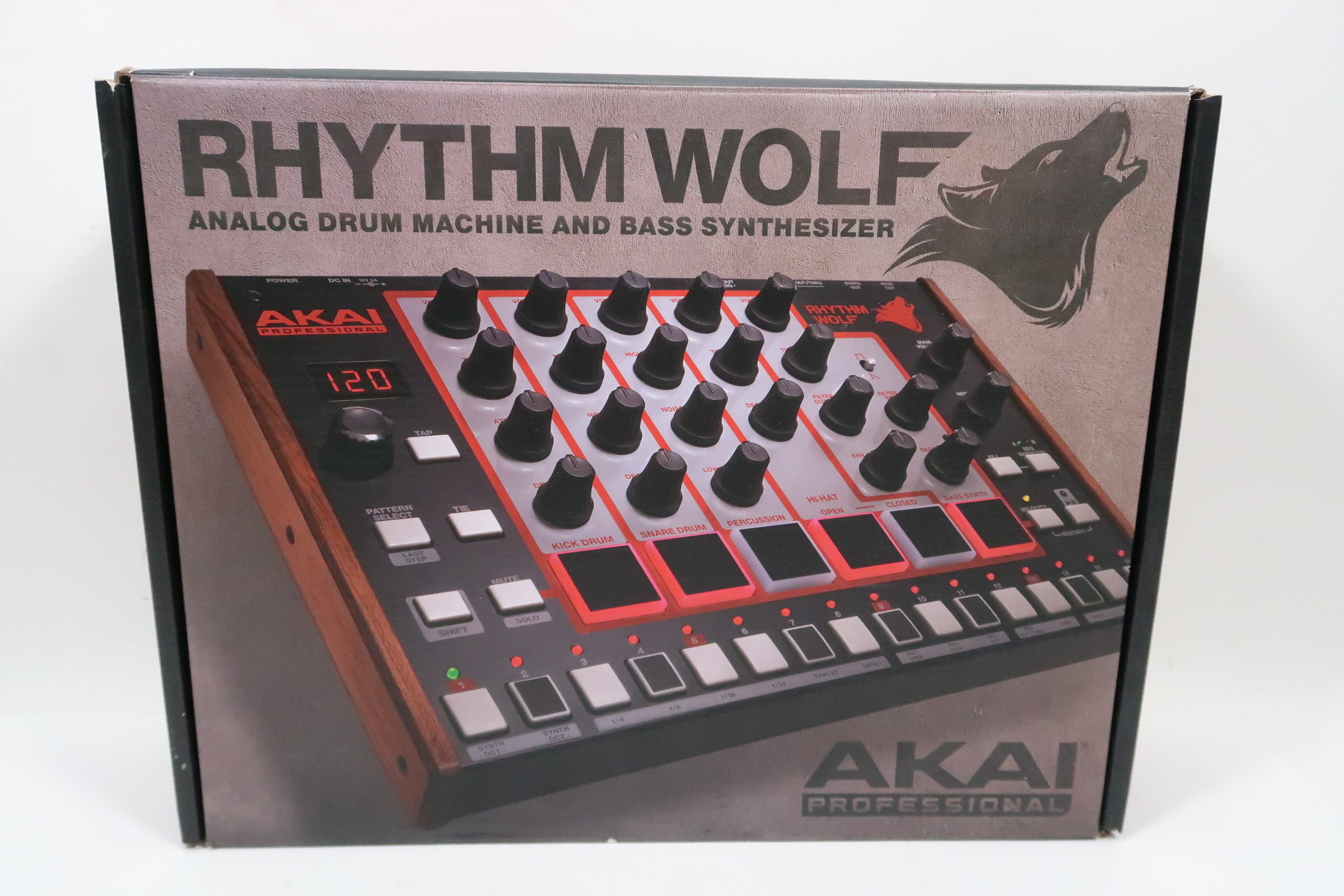 Akai Professional Rhythm Wolf - Analog Drum and Bass Synthesizer Module