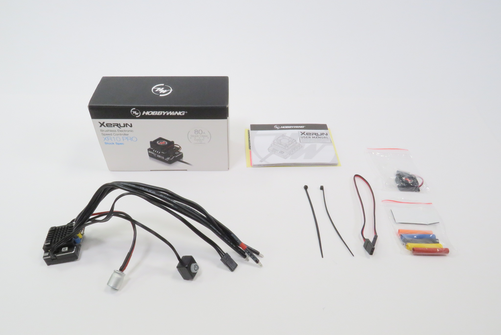 Hobbywing XR10 PRO Stock Spec Brushless Electronic Speed Controller