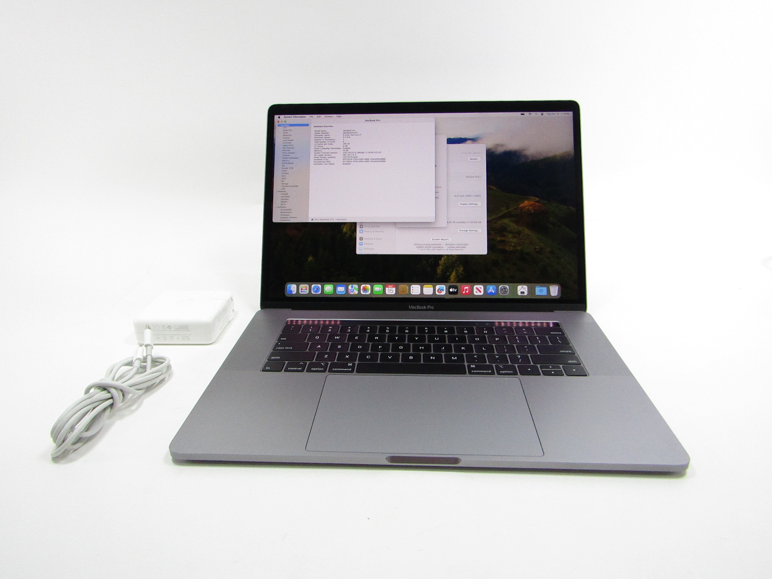 Apple MacBook Pro (2018) MR932LL/A Core i7-8750H 2.2GHz 16GB RAM 256GB ...