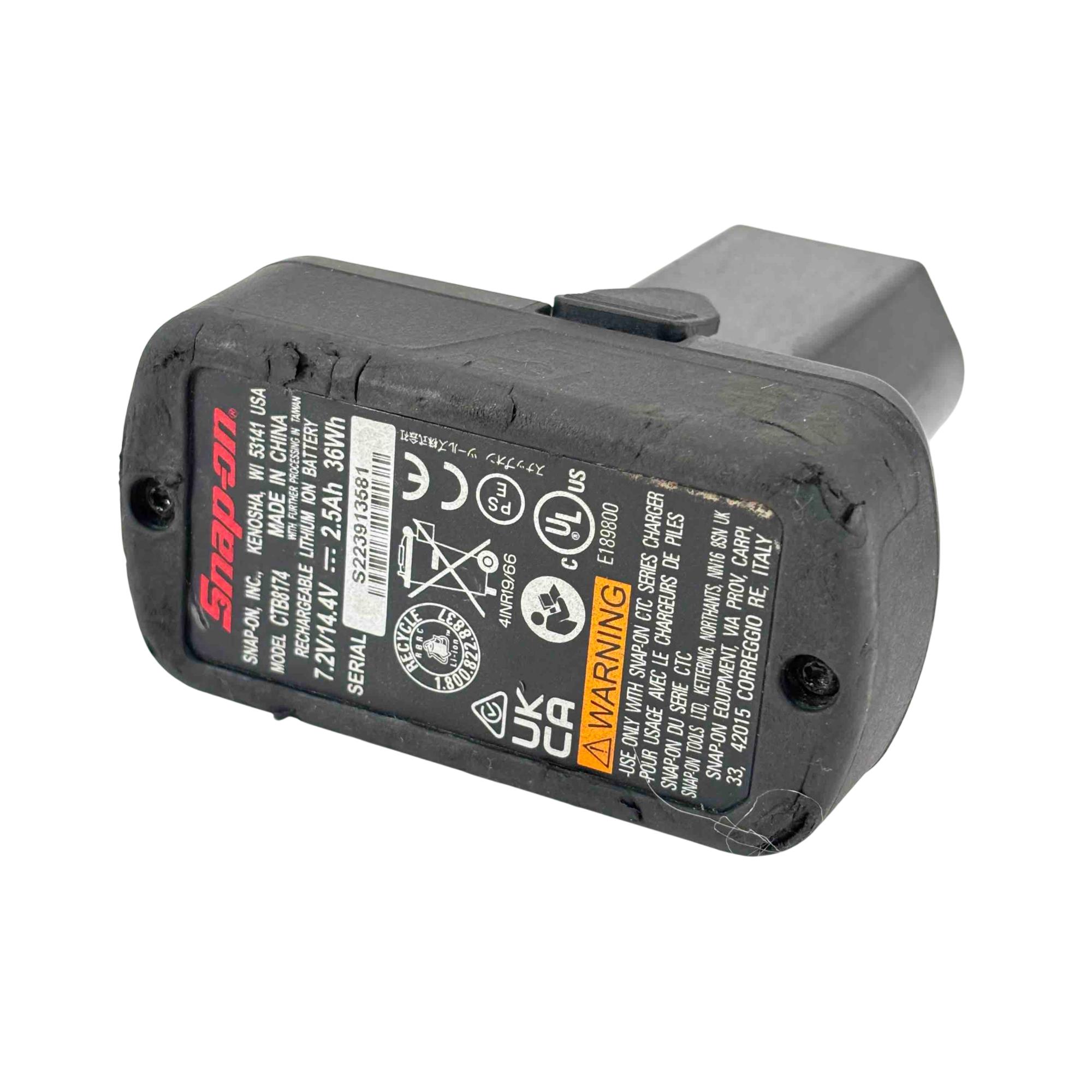 Snap-on Tools CTB8174 14.4-Volt 2.5Ah MicroLithium Battery Pack