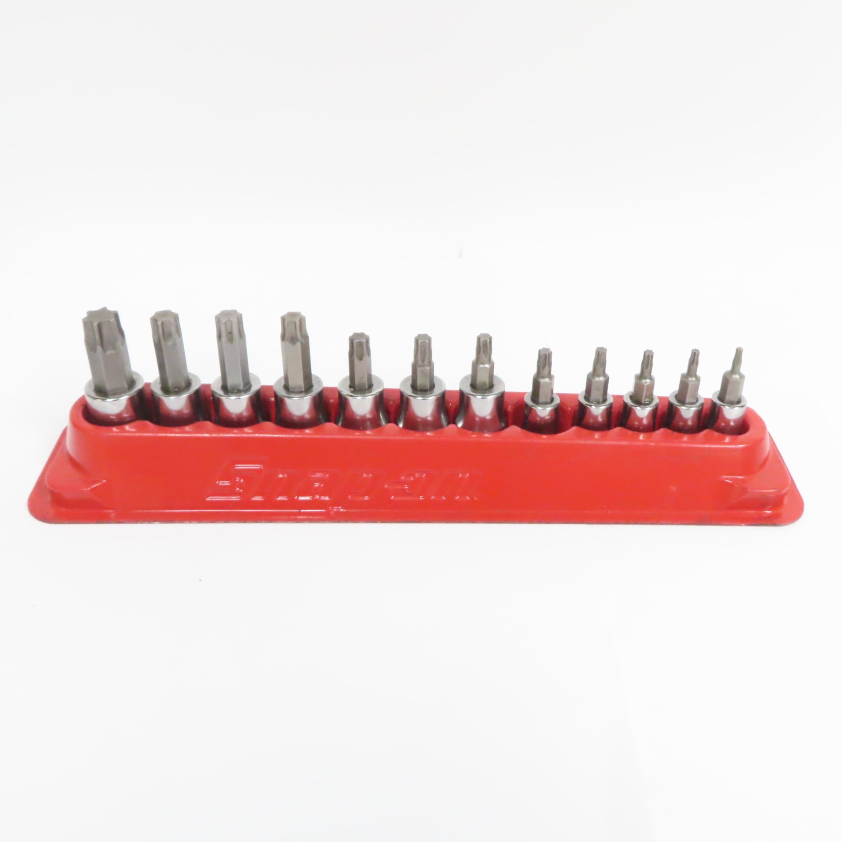 Snap-on Tools 212EFTXY 12-Piece Combination Drive TORX Bit Standard ...