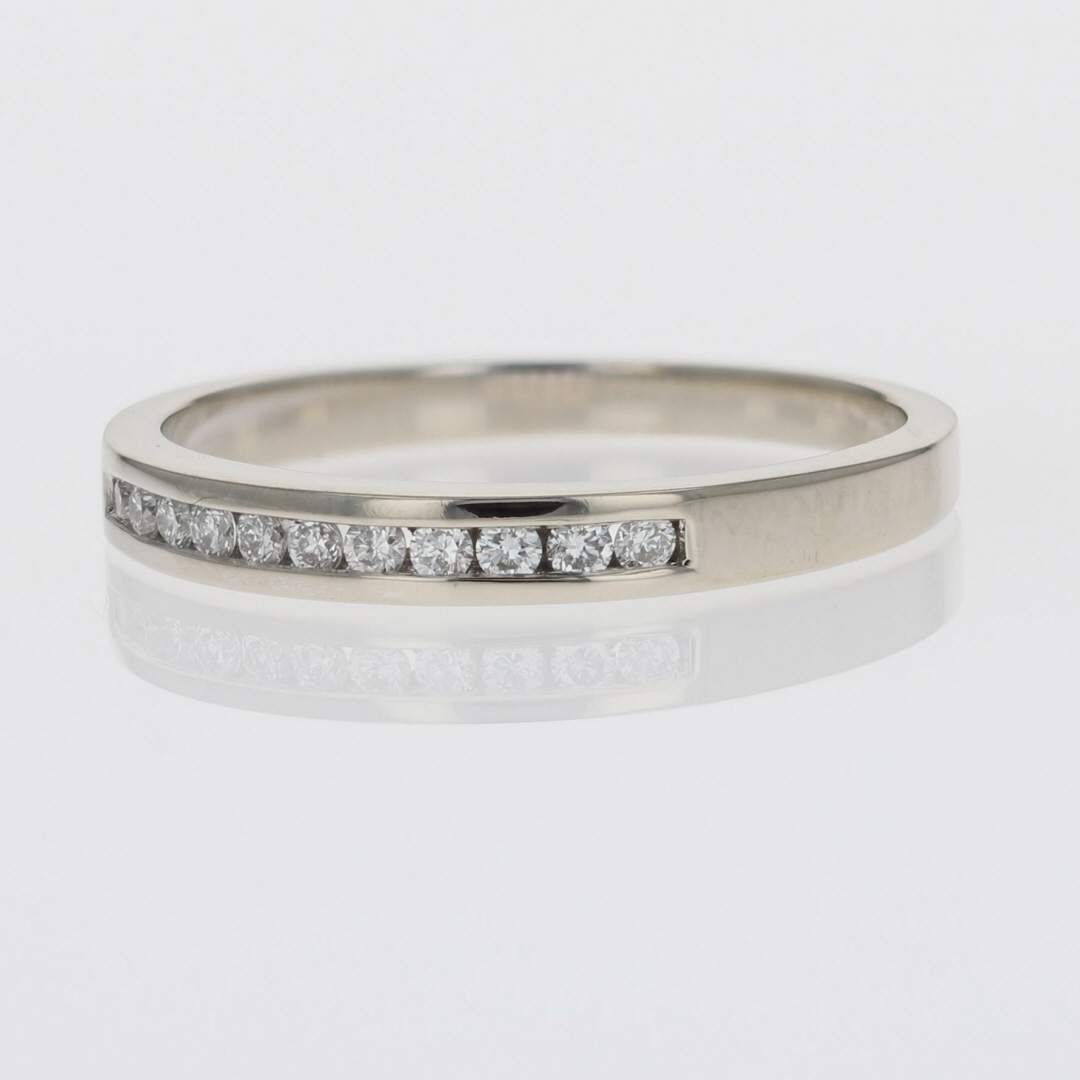 .15ctw Round Cut Diamond Channel-Set Wedding Band Ring 14k White Gold ...