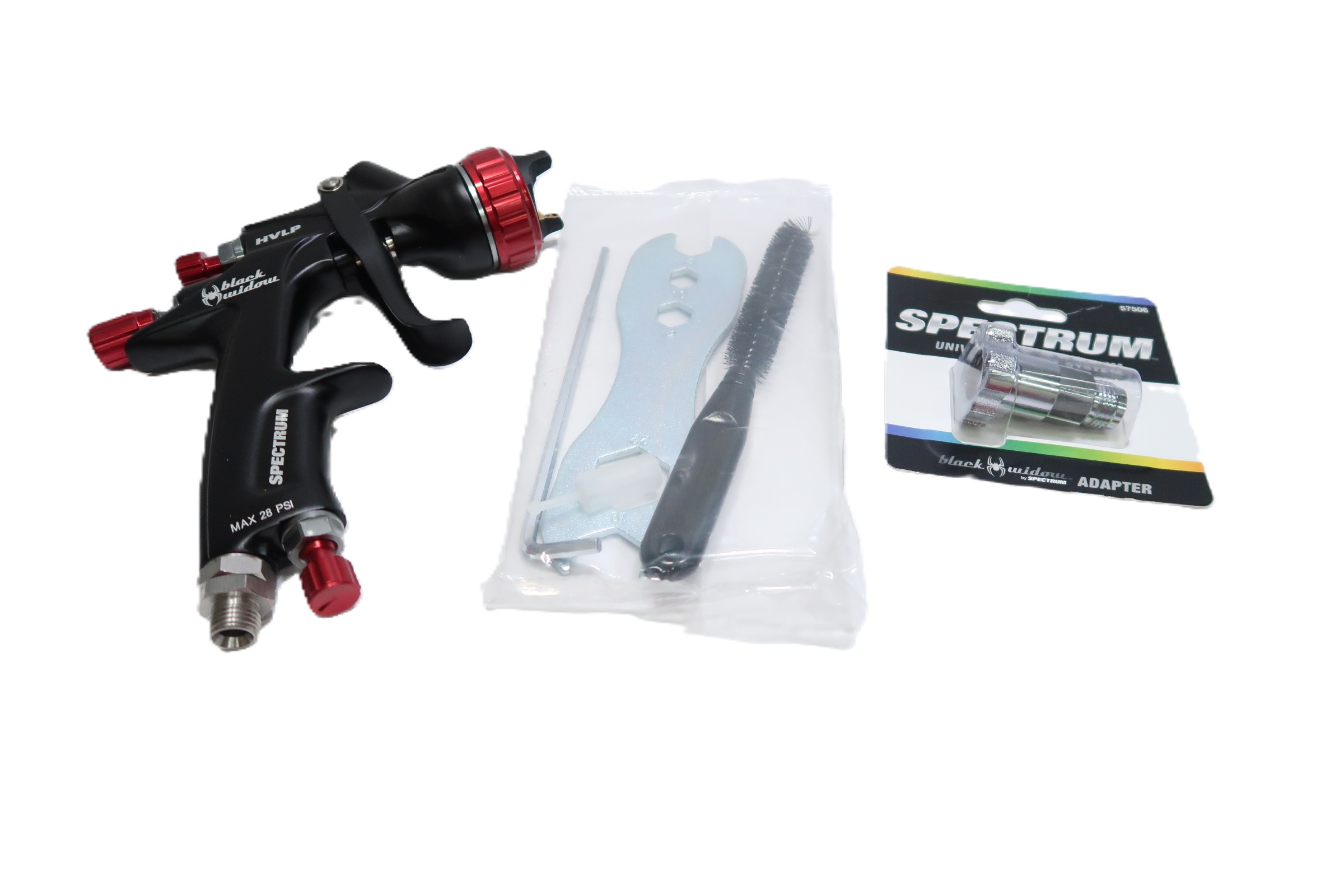 Black Widow 59825 Professional HVLP Gravity-Feed Air Spray Gun 6332