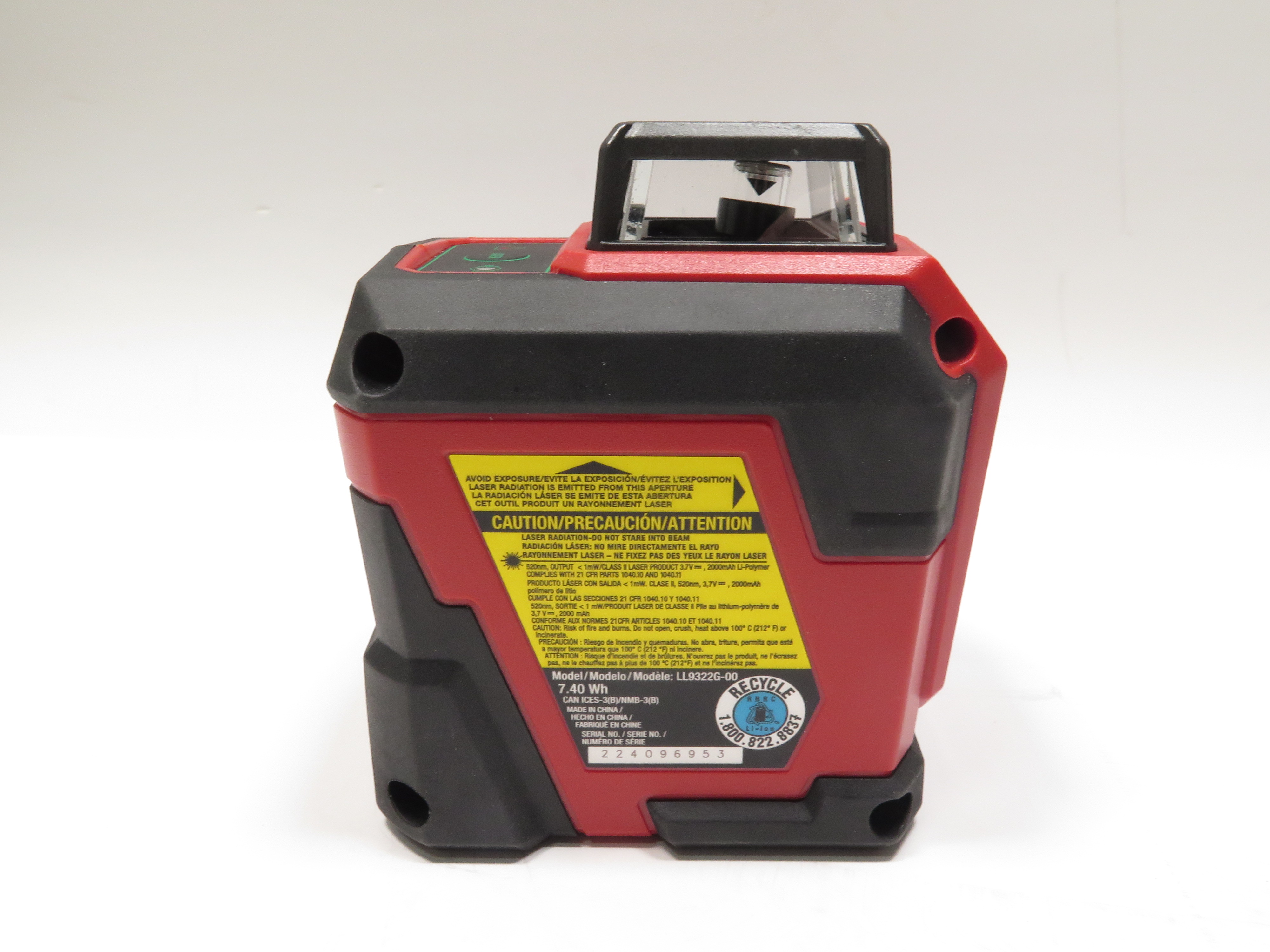 Skil LL9322G-00 Self-leveling 360 Degree Green Cross line Laser