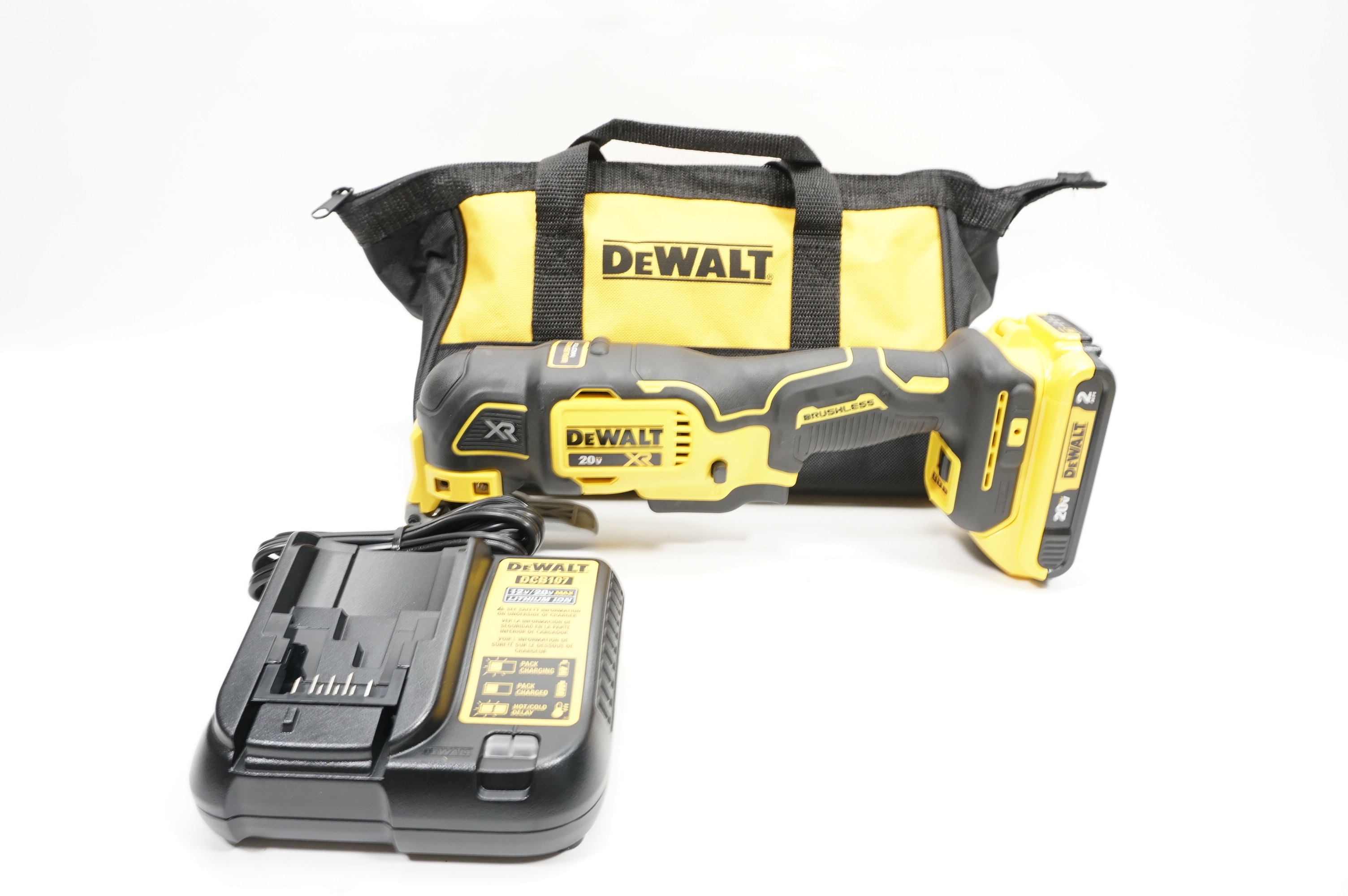 DeWalt DCS356 20V MAX XR Cordless Brushless 3-Speed Oscillating Multi Tool