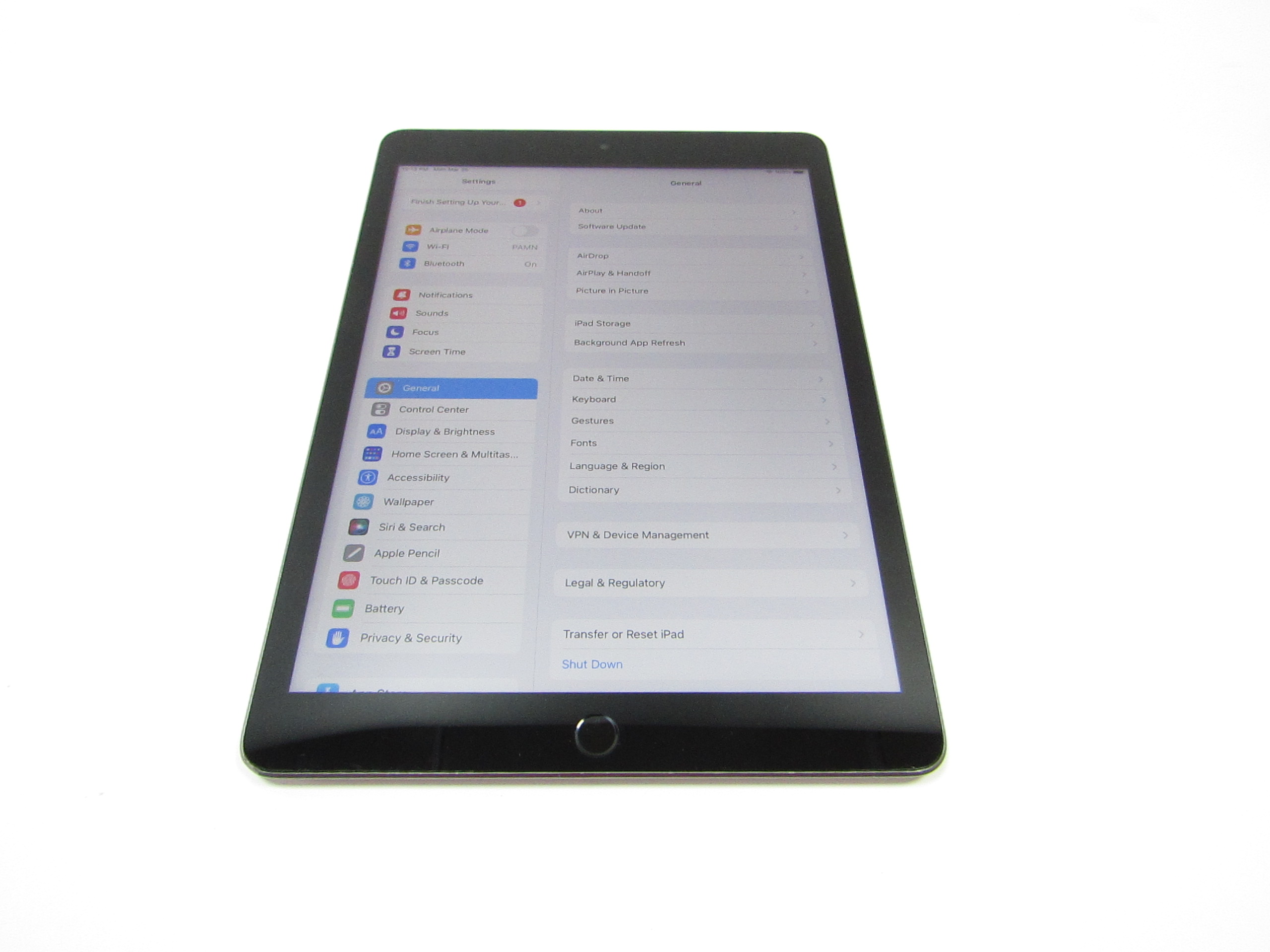 Apple iPad MK2K3LL/A A2602 10.2" 9th Gen Space Gray Wi-Fi 64GB Tablet 8242