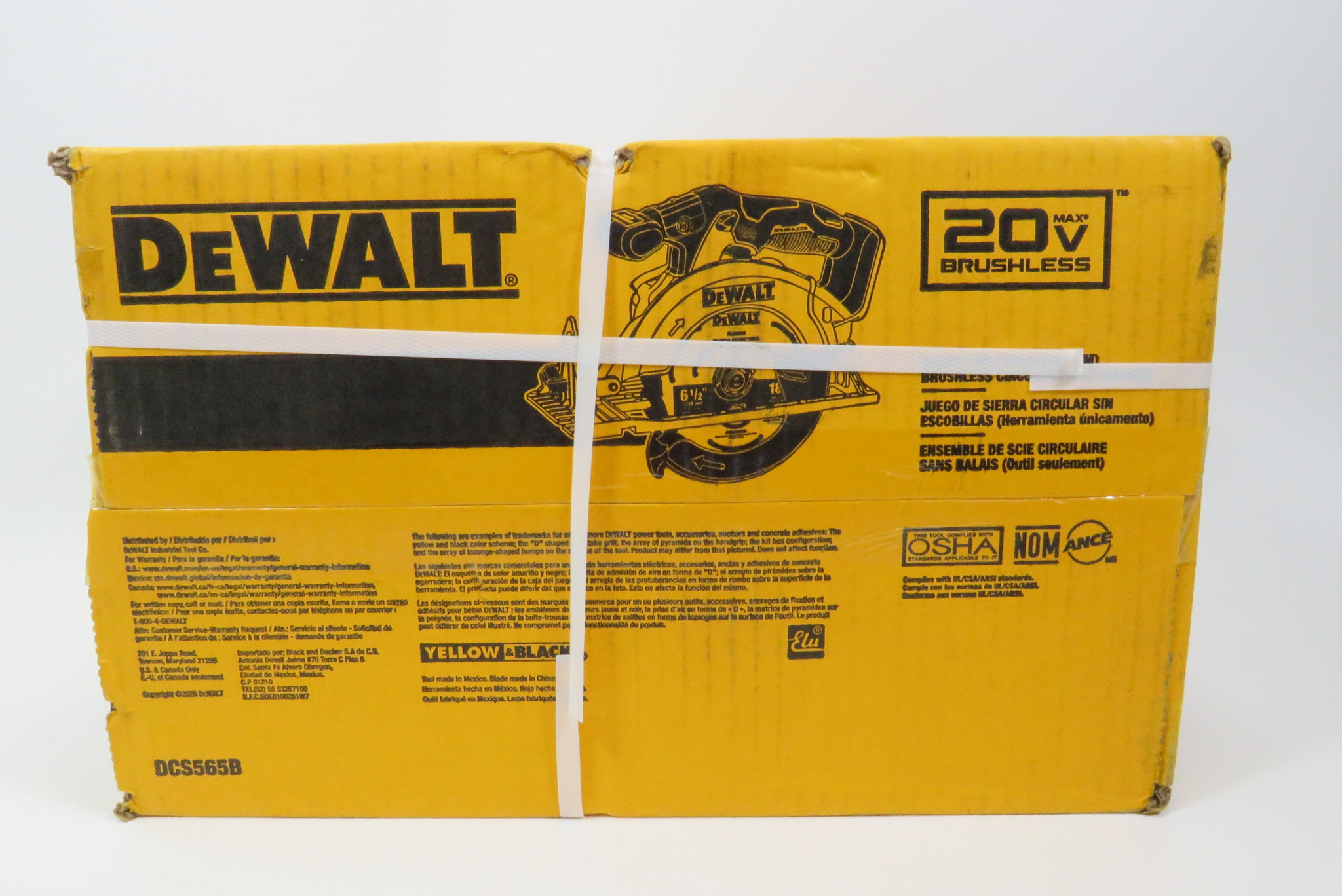 DeWalt DCS565 20V Max Cordless Brushless 6-1/2 DeWalt DCS565 20V Max Cordless Brushless 6-1/2