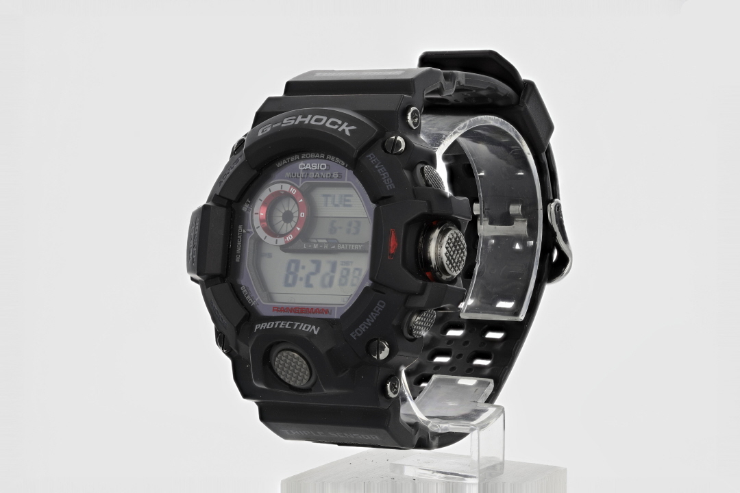 Casio Master of G-Land Rangeman Black Dial Triple Sensor Resin Band Men ...