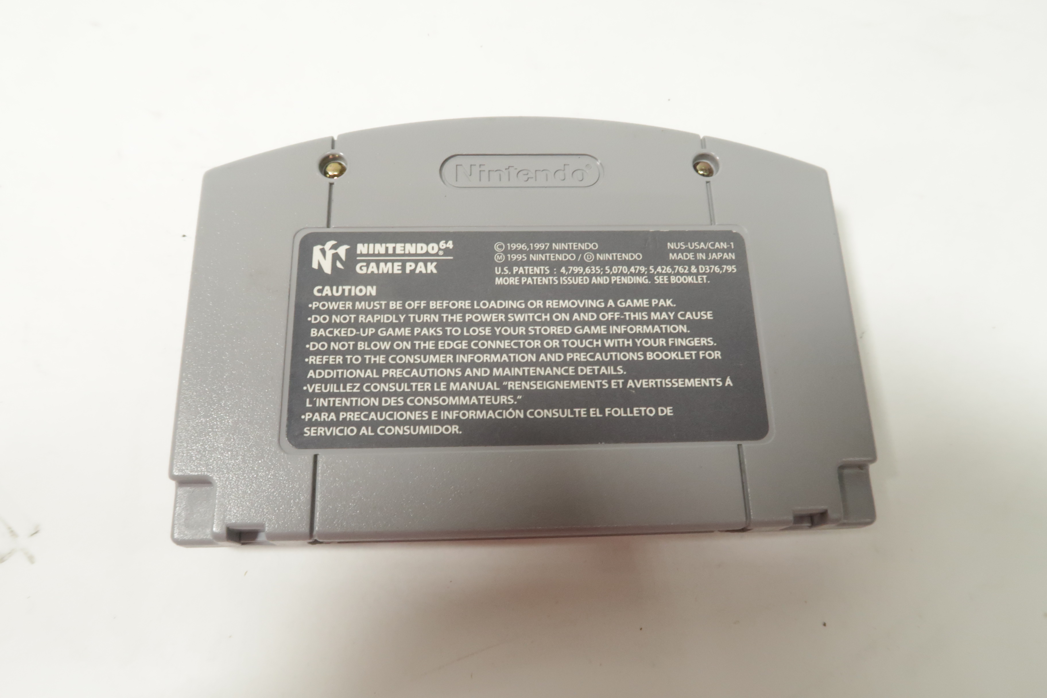 Nintendo 64 N64 NUS-001 64-bit CPU Home Video Game Console 8930