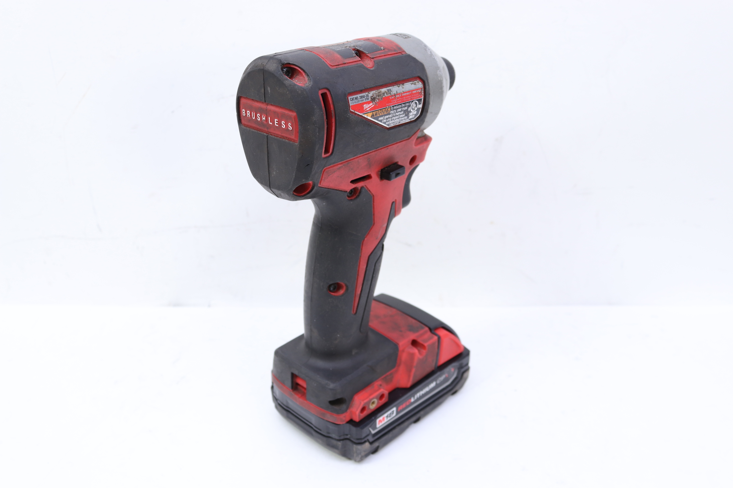 Milwaukee 2850-20 M18 18V Brushless Cordless 1/4" Impact Driver