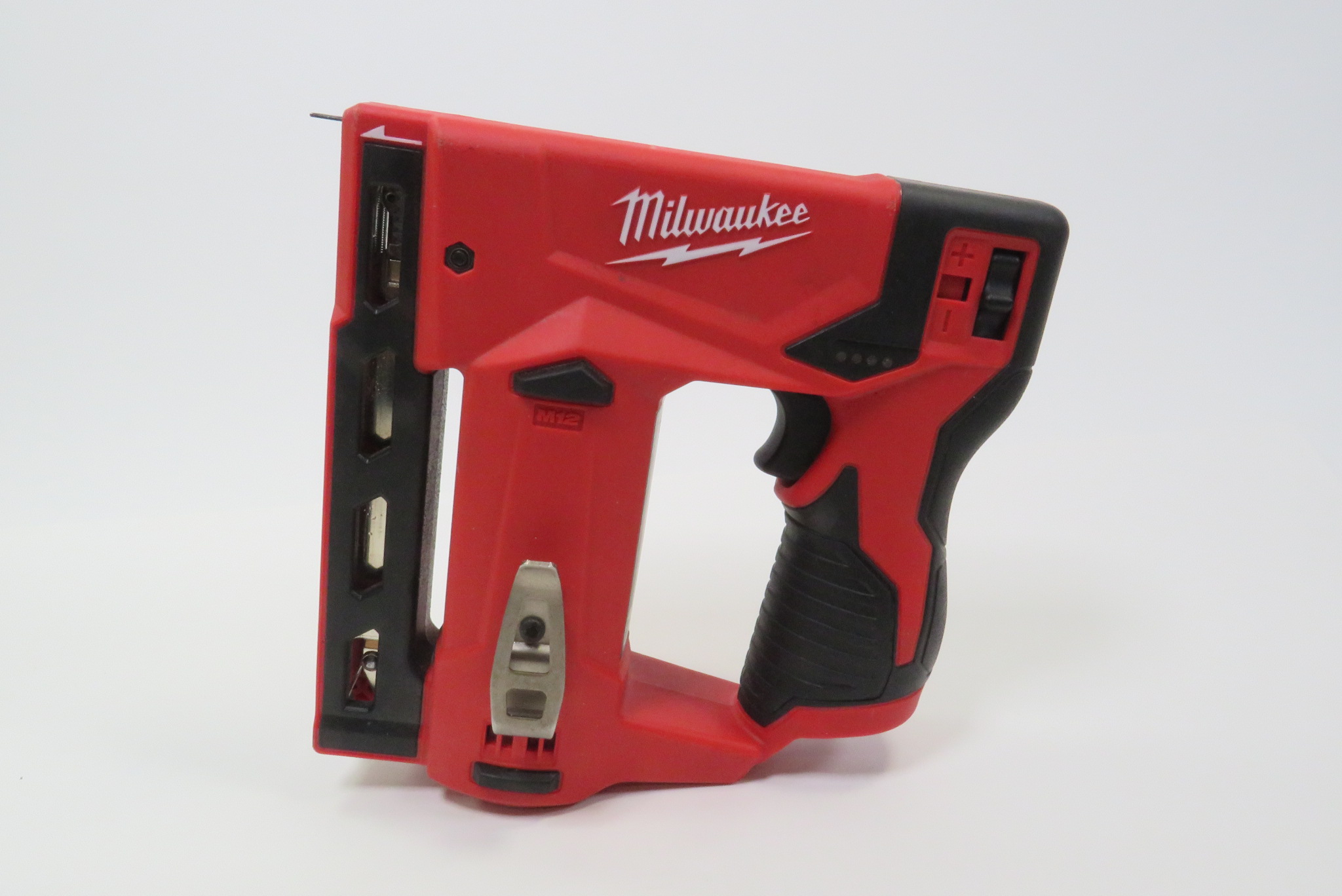 Milwaukee 2447-20 M12 12V Lithium-Ion Cordless 3/8" Crown Stapler