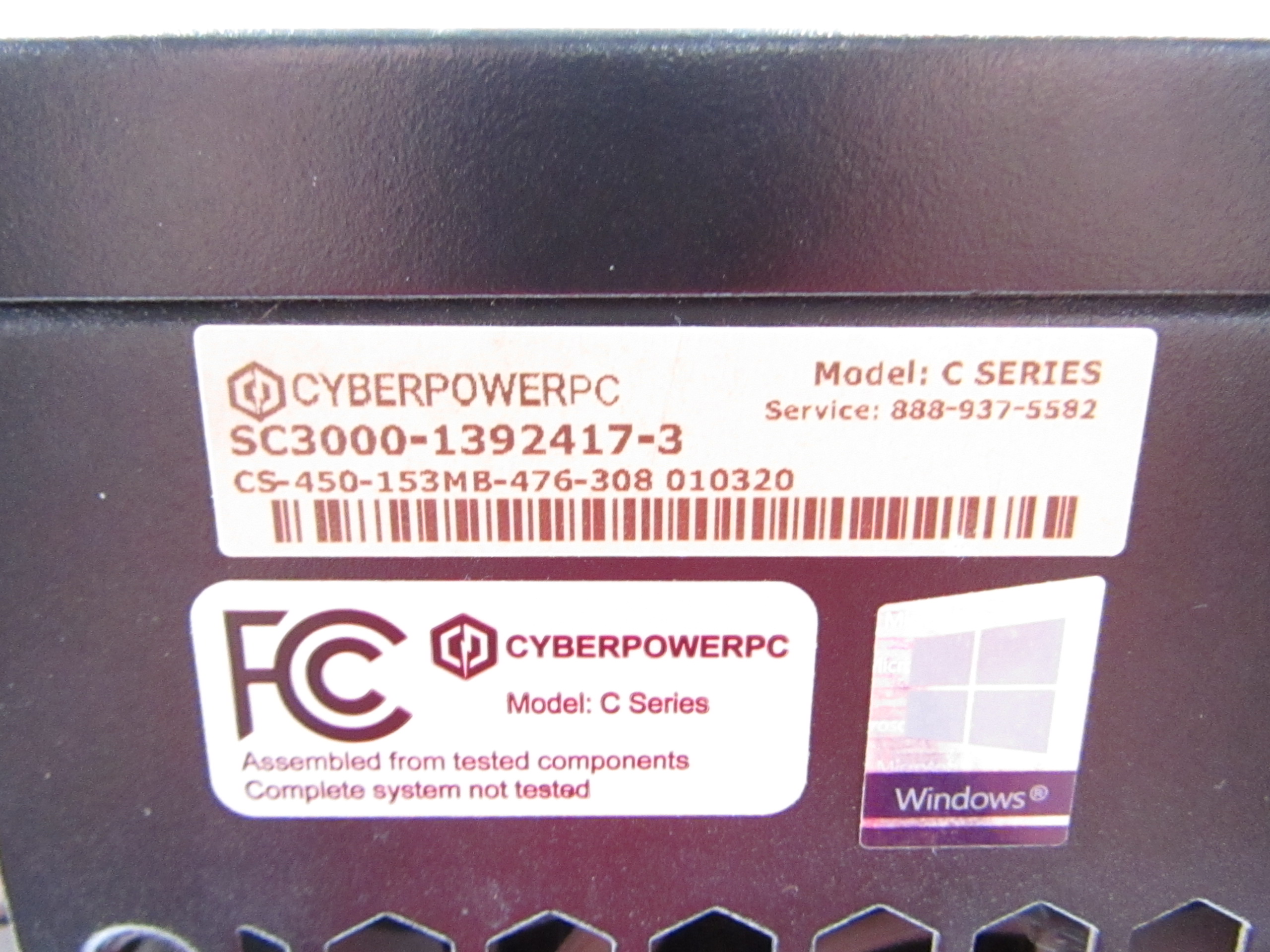 Cyberpower C Series Core I7 9700k Rtx 2060 Super 16gb Ram 1tb Ssd