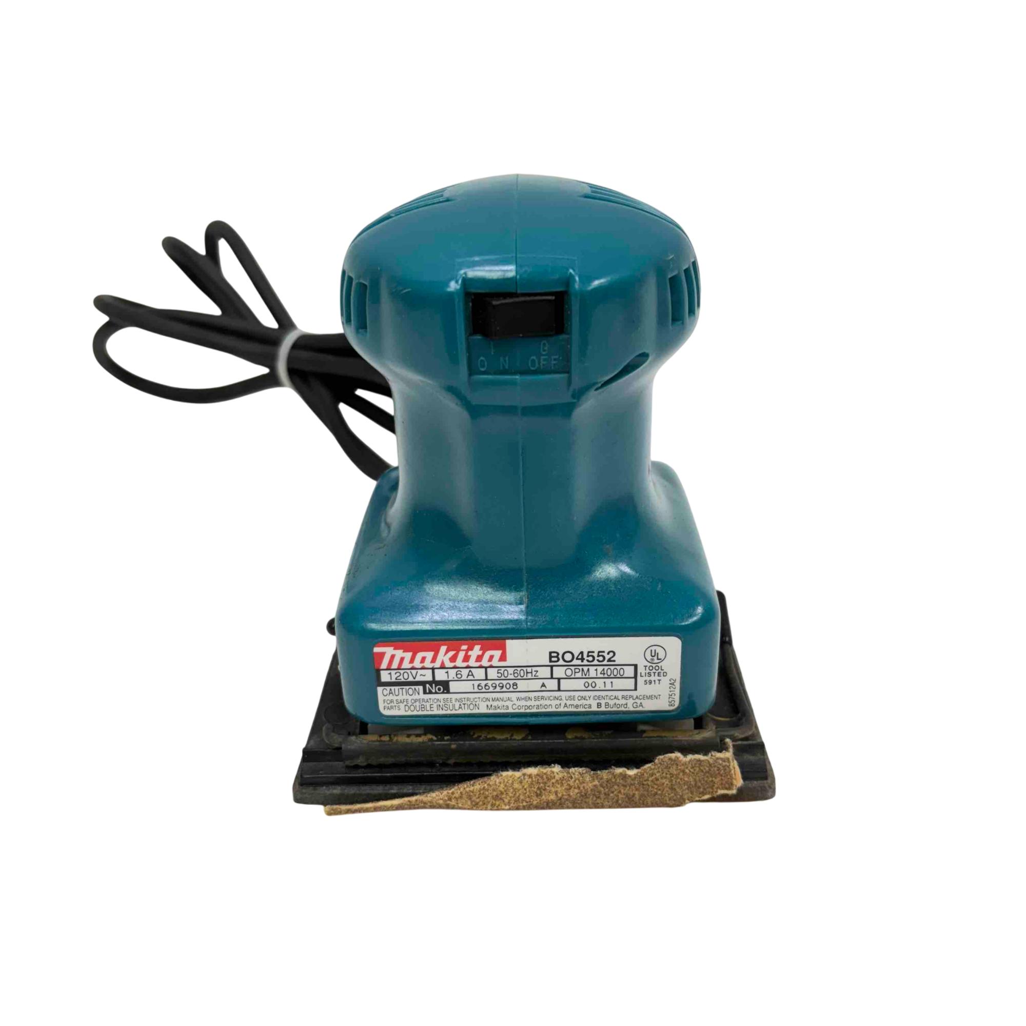 Makita BO4552 120-Volt Corded Finishing Palm Sander
