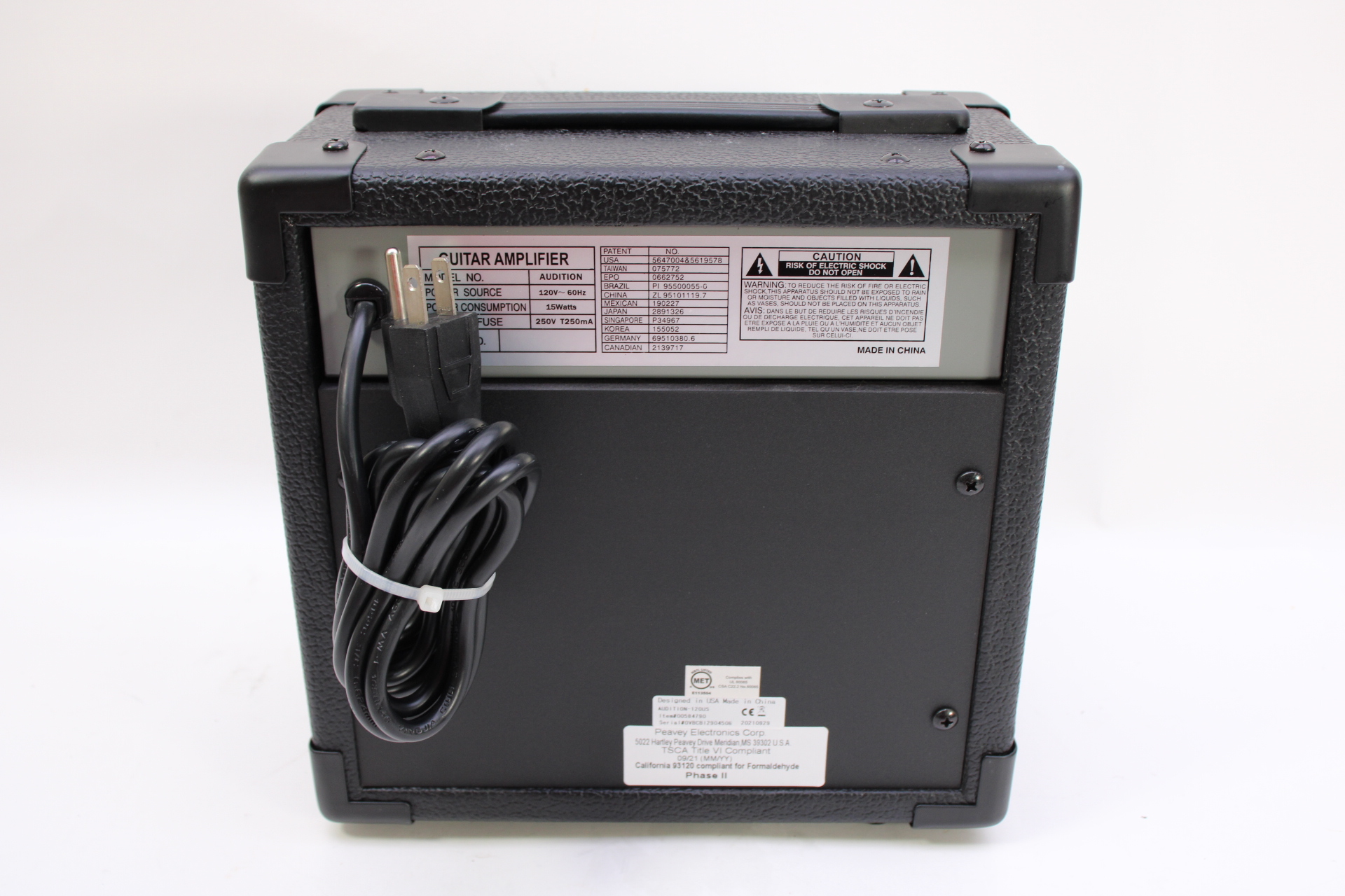 Peavey Audition 0116160 Electric Guitar Combination Guitar Amplifier