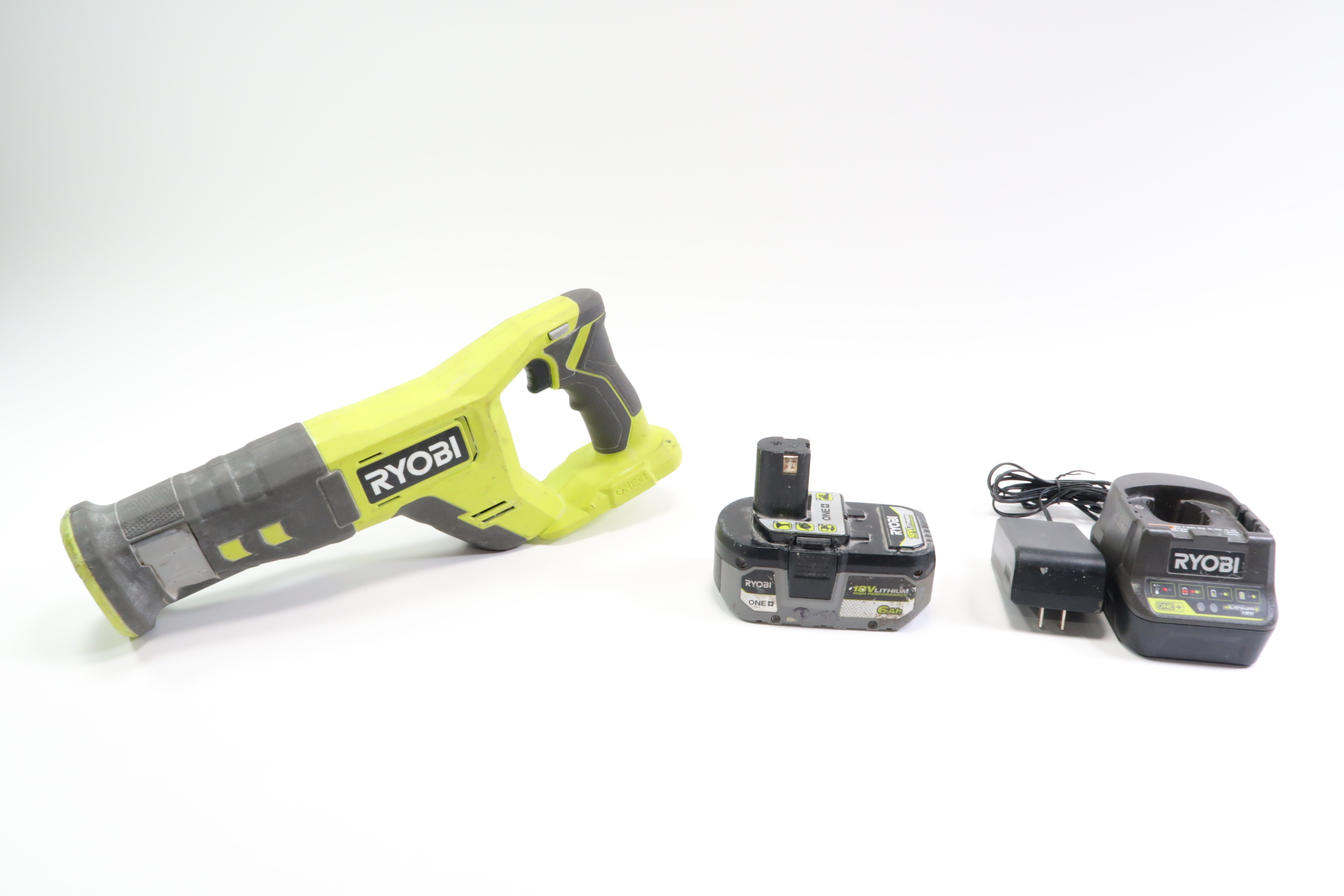 Ryobi PCL515 ONE+ 18-Volt Lithium-Ion Cordless Reciprocating Saw