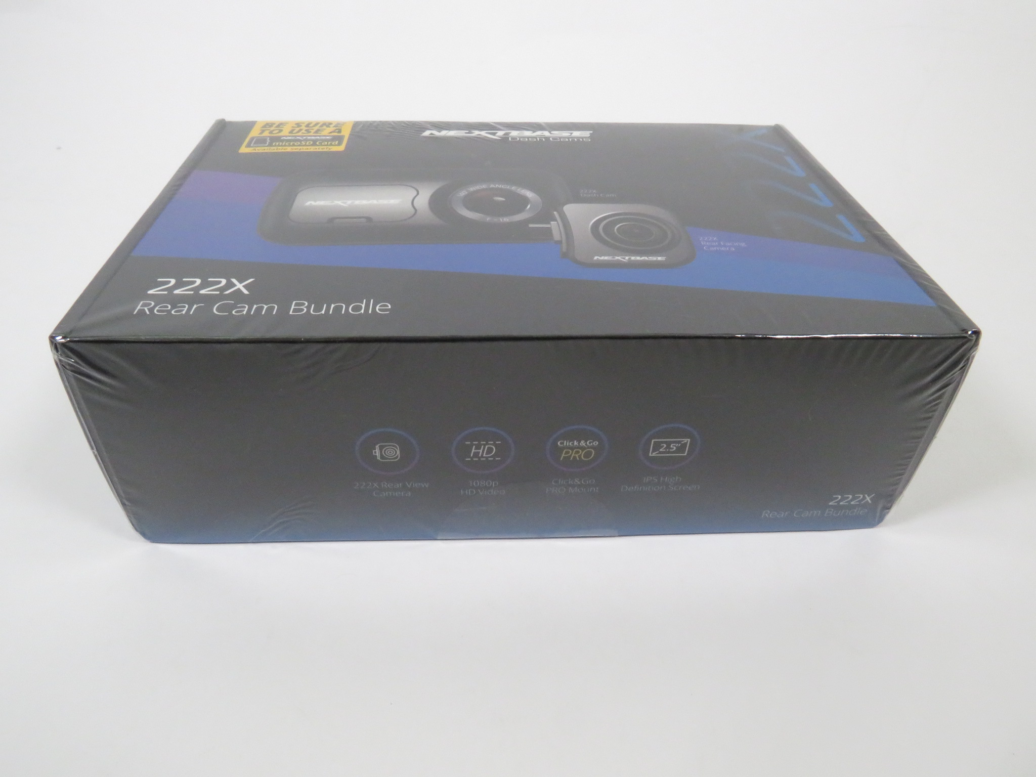 Nextbase 222X 2.5" Screen 1080p HD Video Rear Camera Bundle