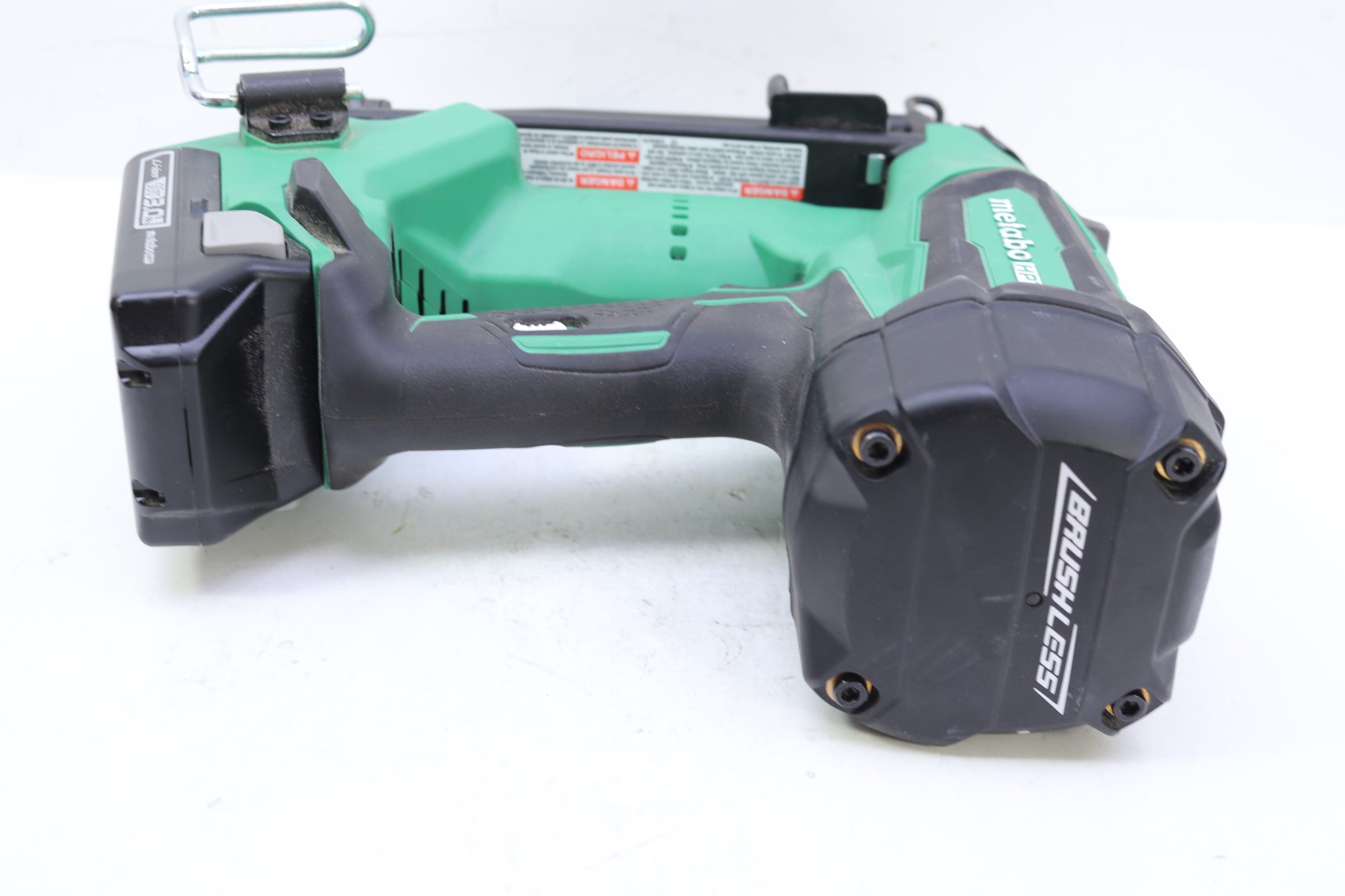 Metabo HPT NT1865DMS 18V 16 Gauge Lithium Ion Cordless Brushless Finish ...