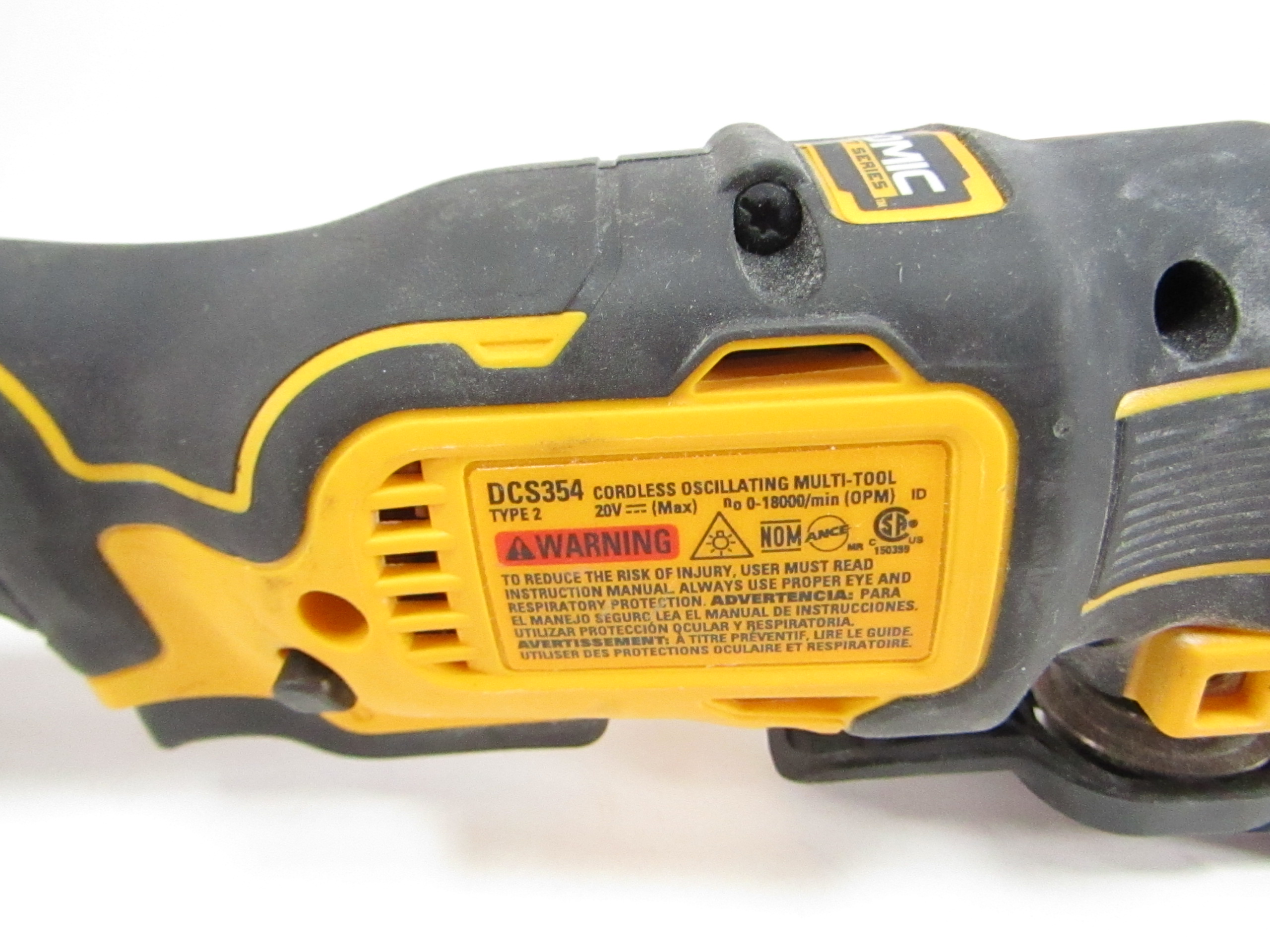 DeWALT DCS354 DCS380 20V MAX Multi-Tool Reciprocating Saw Set