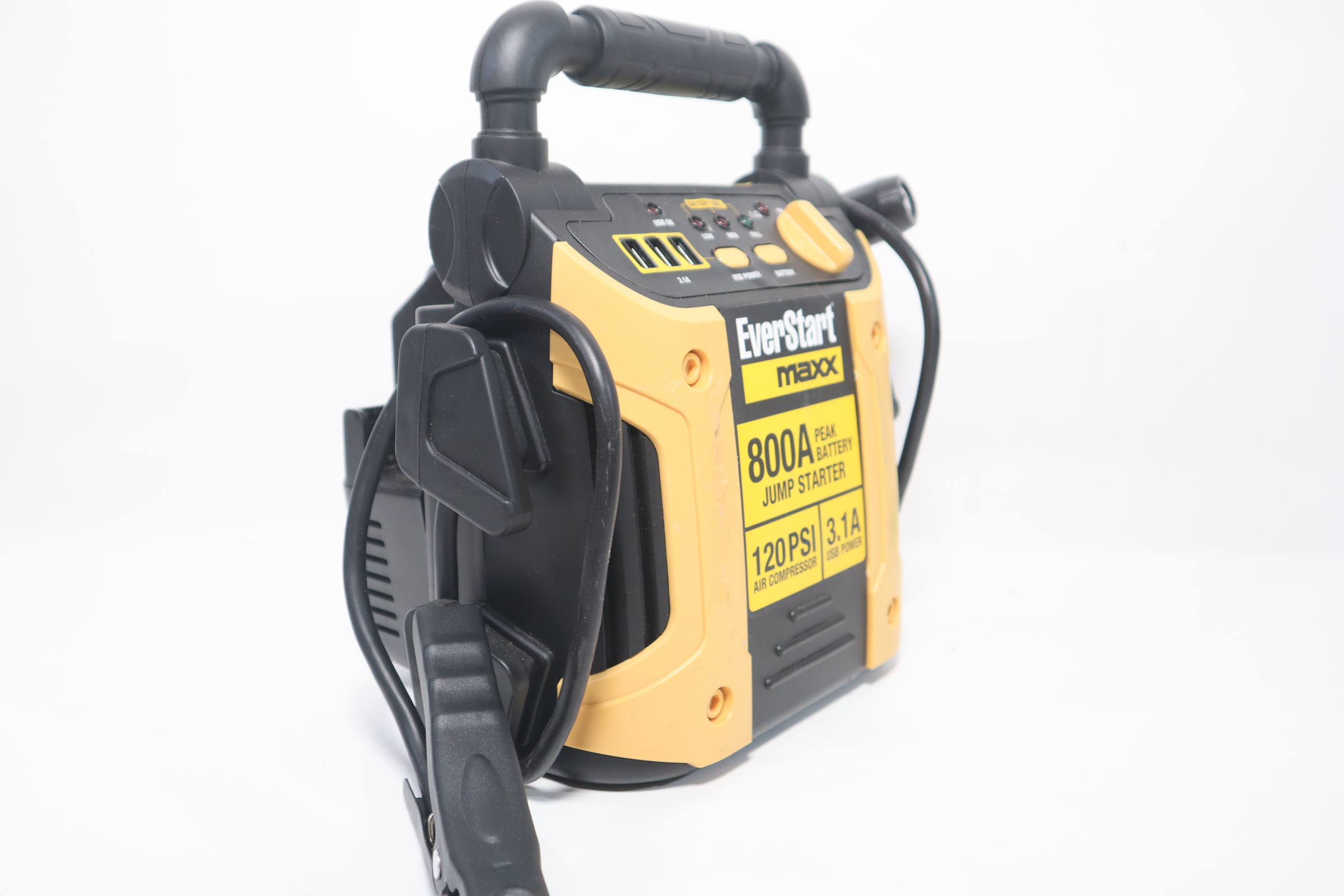 EverStart Maxx J7CE 120 PSI 800 Peak Amp Jump Starter 1236