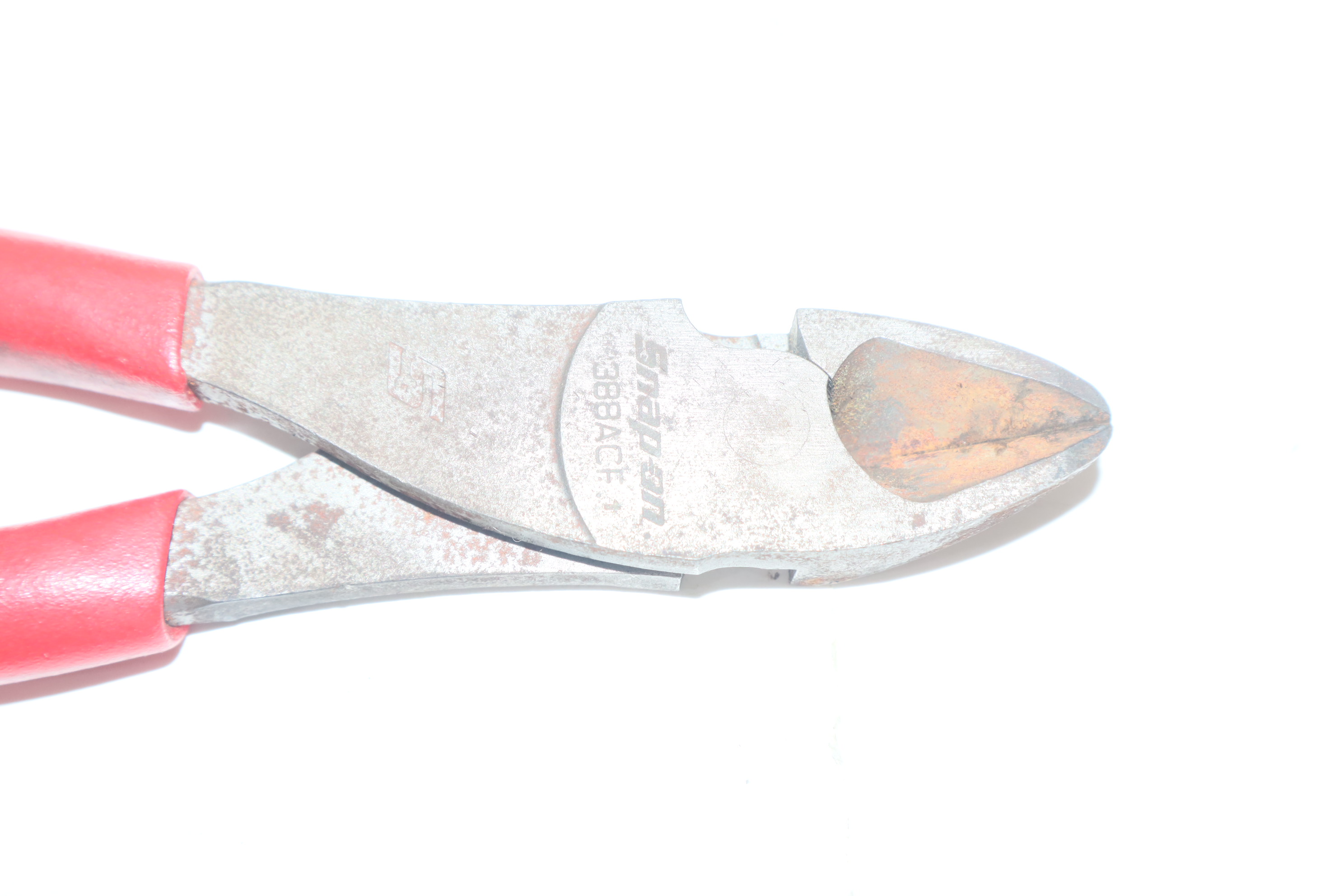 Snap-on Tools 388ACF 8" VectorEdge High-Leverage Diagonal Wire Cutter (Red)