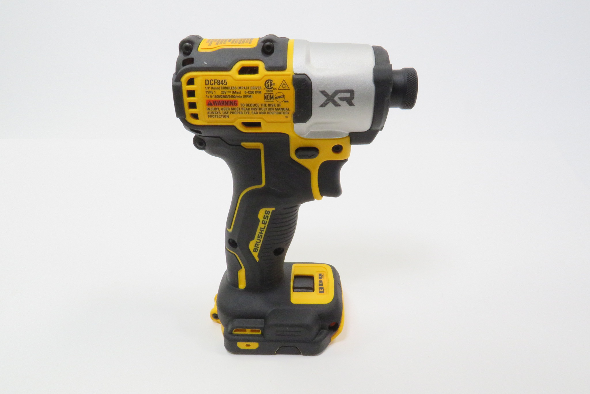 DeWalt DCF845 20-Volt XR Cordless Brushless 1/4" Impact Driver 8676