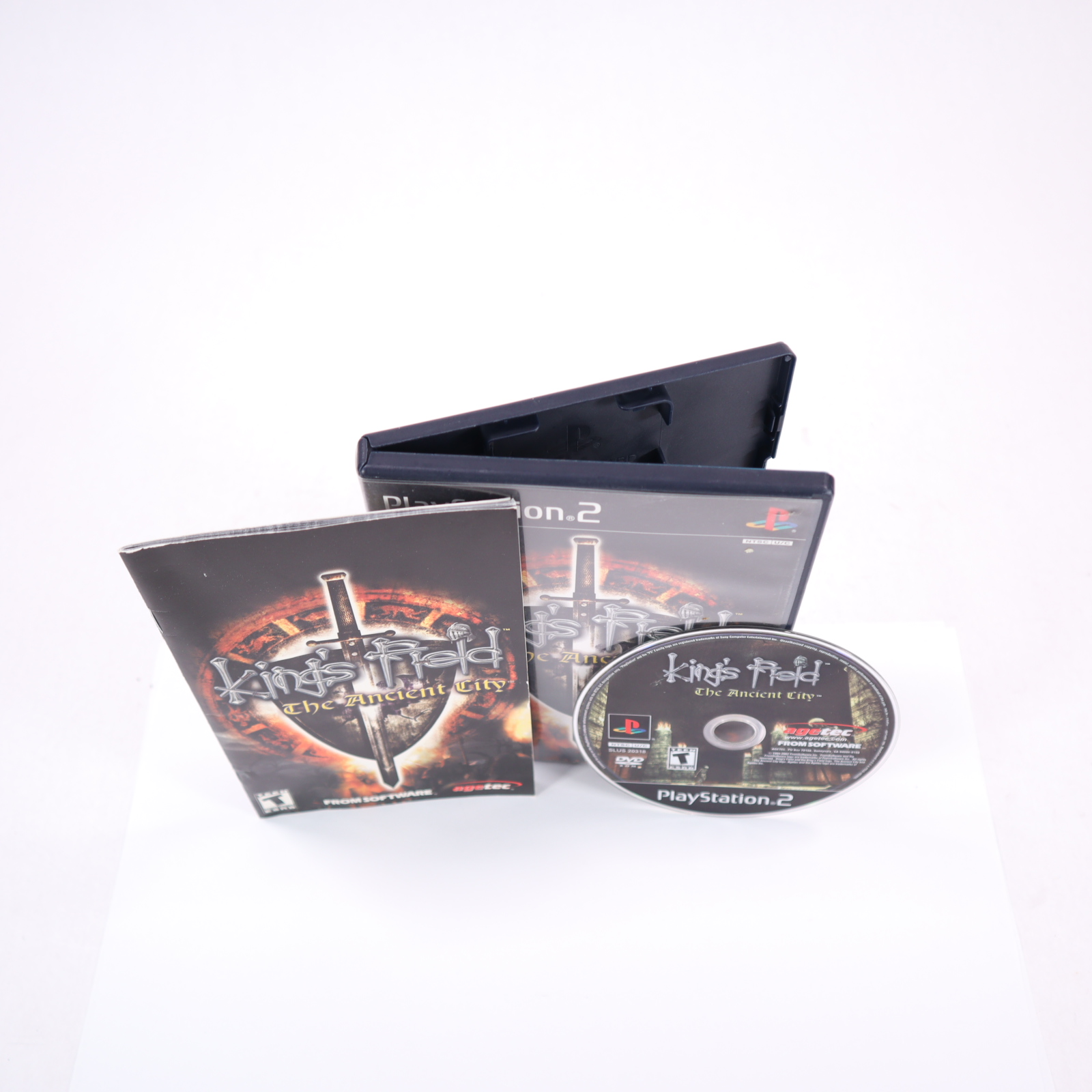 King's Field Ancient City Video Game for the Sony PlayStation 2