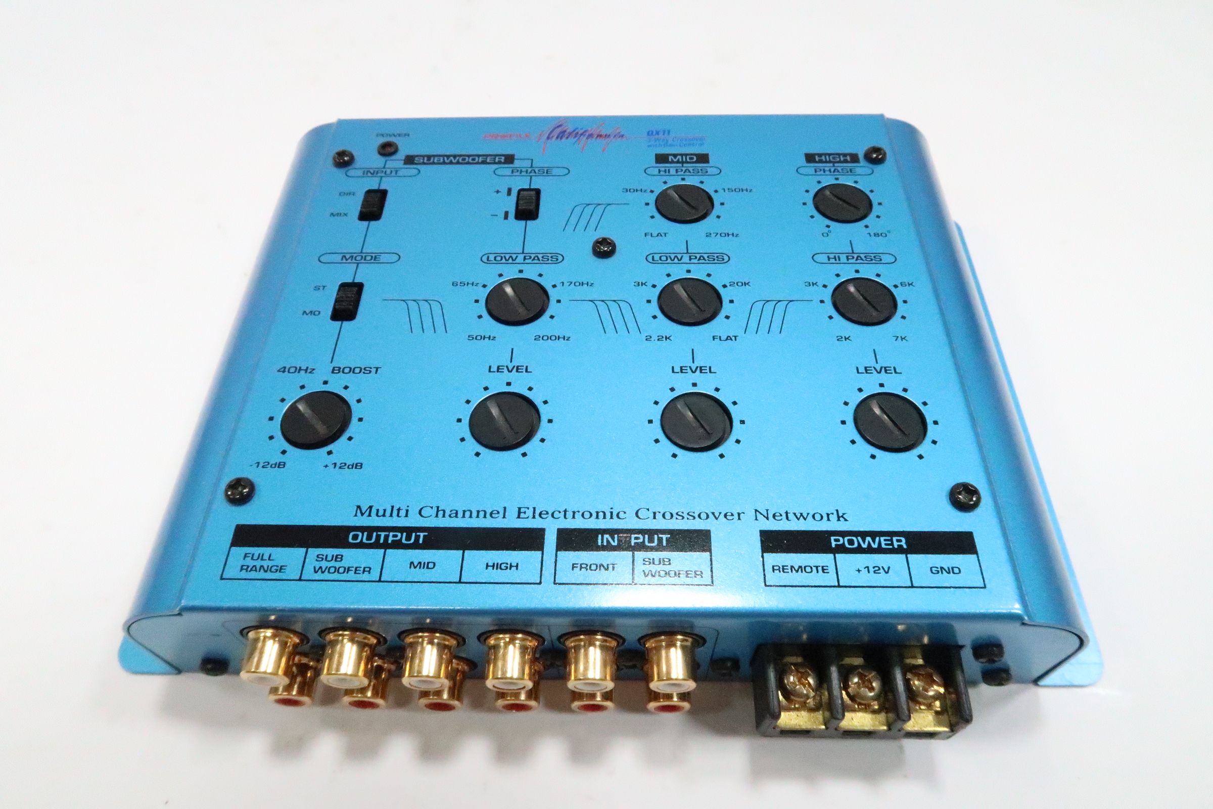 Profile California Qx11 Electronic 3-Way Crossover Amplifier 8630