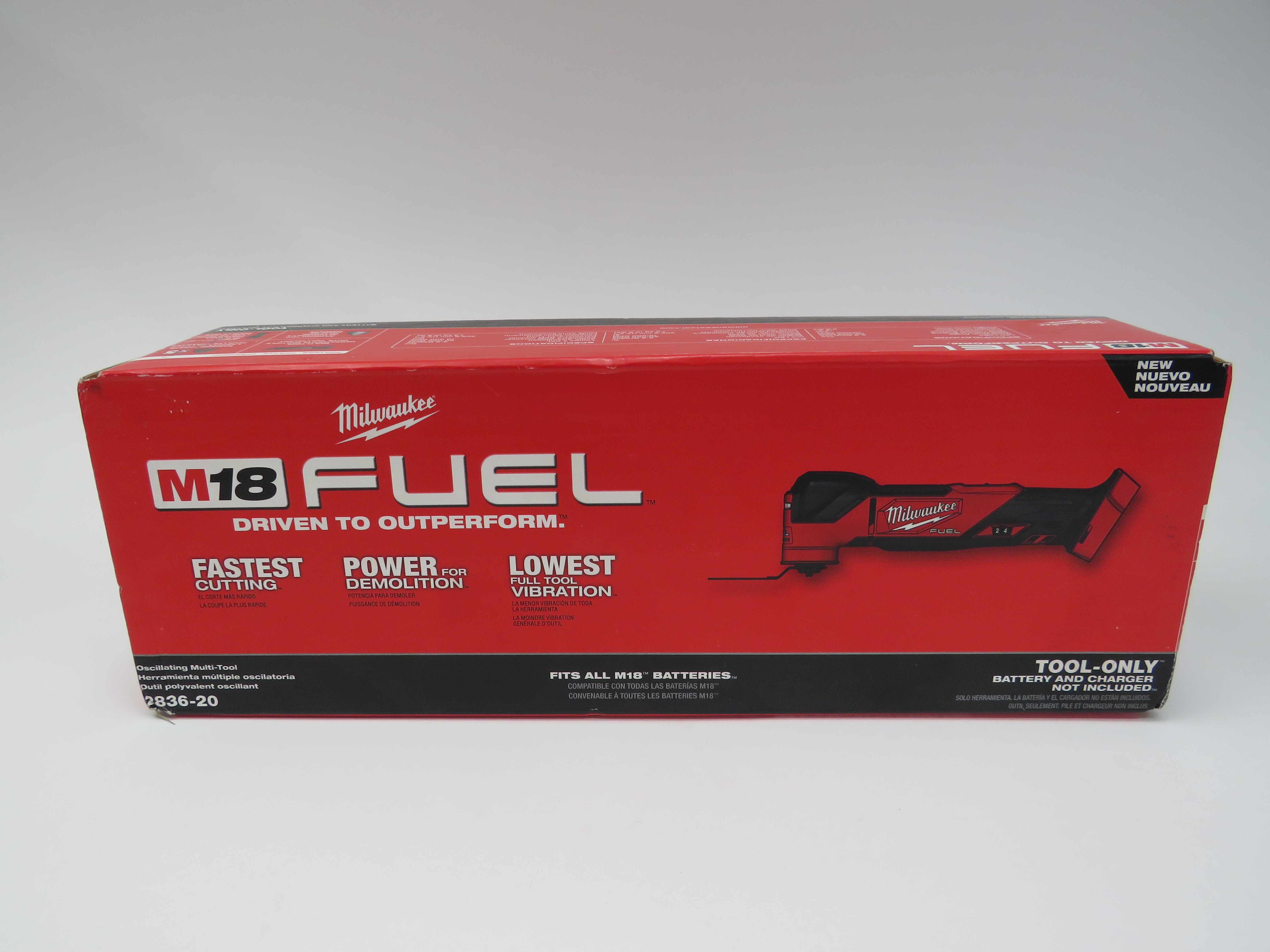 Milwaukee Fuel 2836-20 M18 Cordless Oscillating Multi-tool