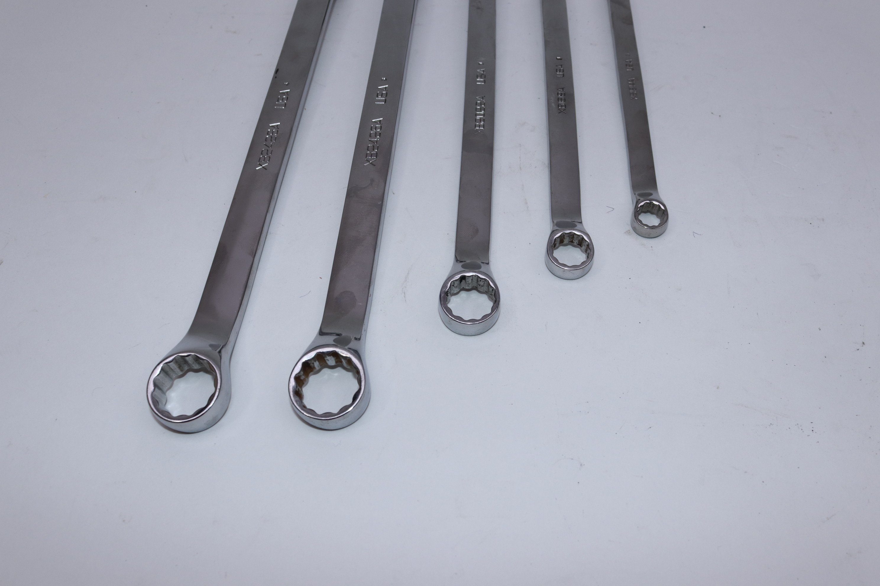 Snap-on Tools 5-Piece 12-Point SAE Flank Drive 60° Deep Offset Box ...