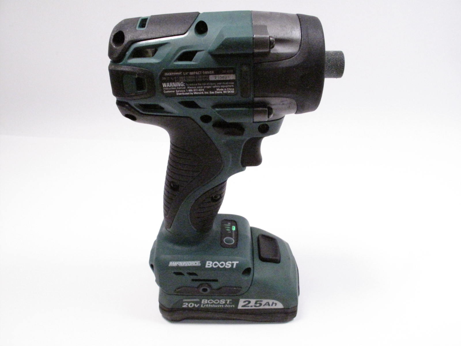 Masterforce 241-0355 1/4" Cordless Impact Driver 20V Tool/Battery Only