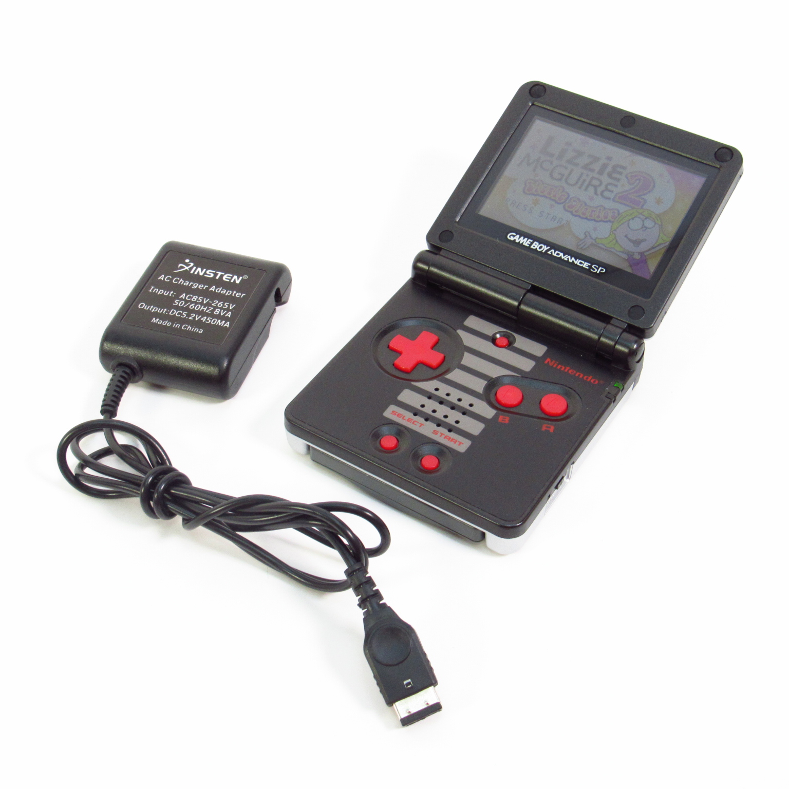 Nintendo Game Boy Advance SP AGS-101 Portable Video Game Console