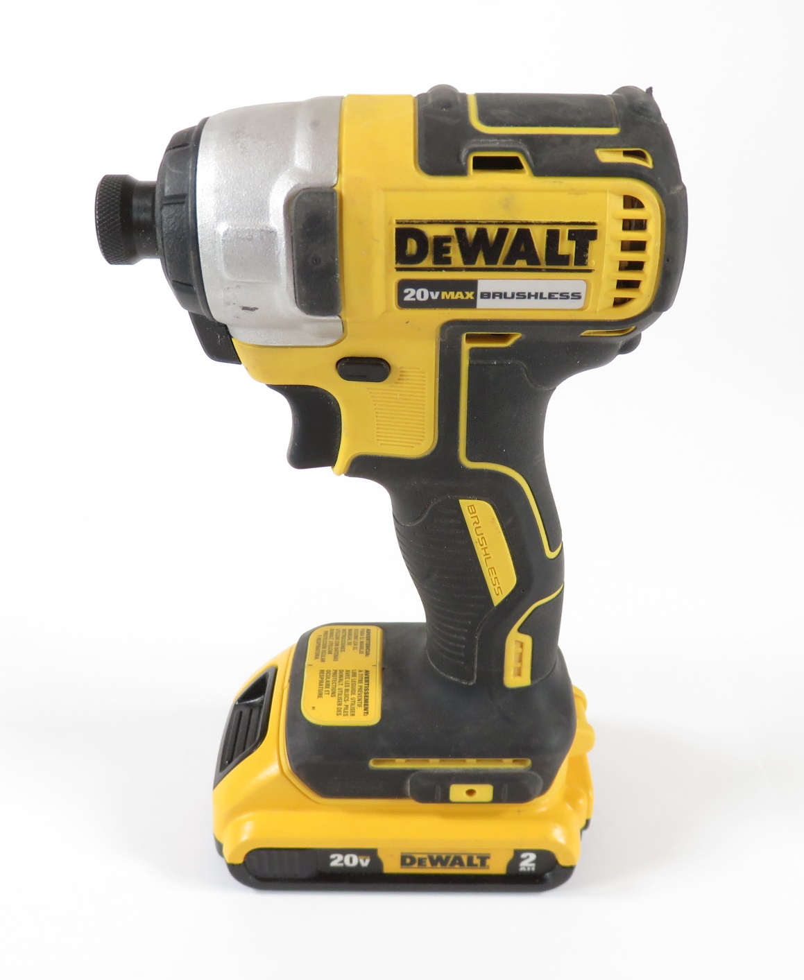 DEWALT DCF787 20-Volt Max 1/4" Variable Speed Brushless Cordless Impact ...