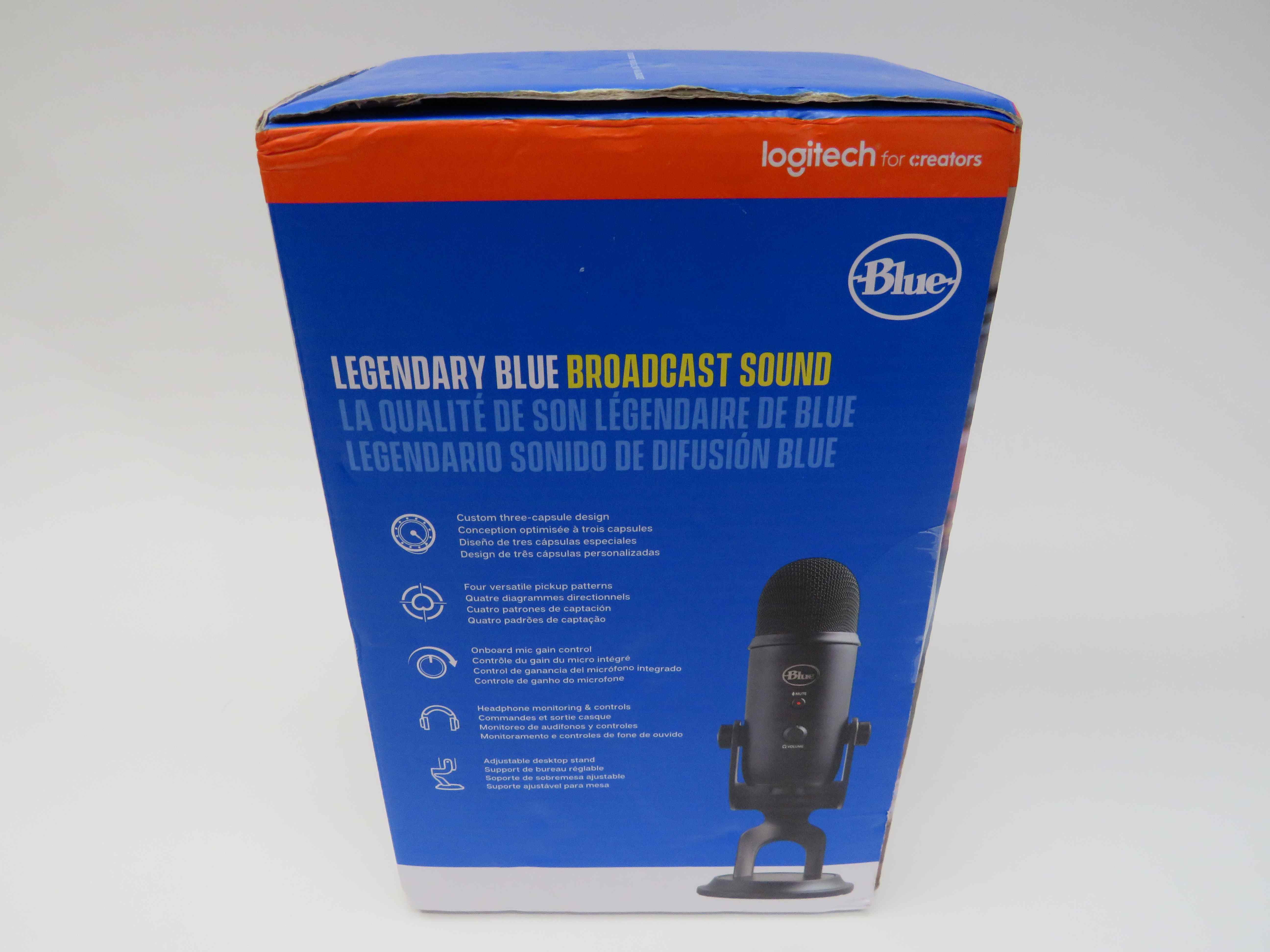 Blue Yeti Premium Multi-Pattern USB Condenser Microphone A00132 930