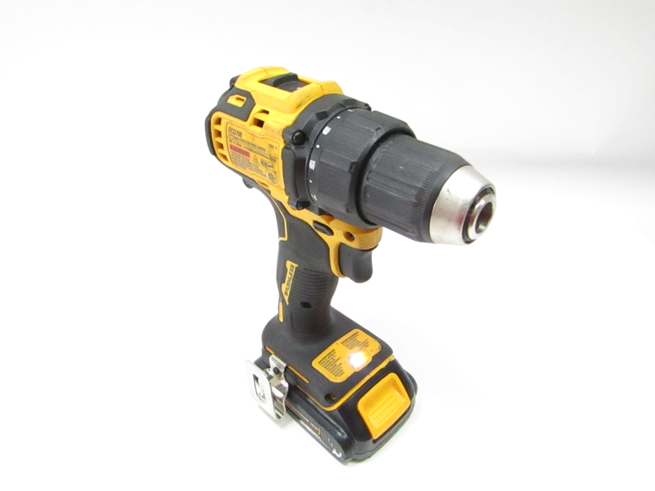 DeWALT DCD708 20V MAX Atomic Compact Series 1/2" Drill Driver 3421