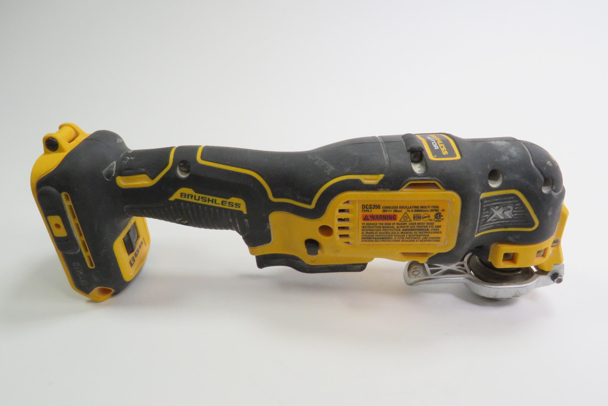 DeWalt DCS356 20V MAX Brushless Lithium-Ion 3-Speed Oscillating Multi ...