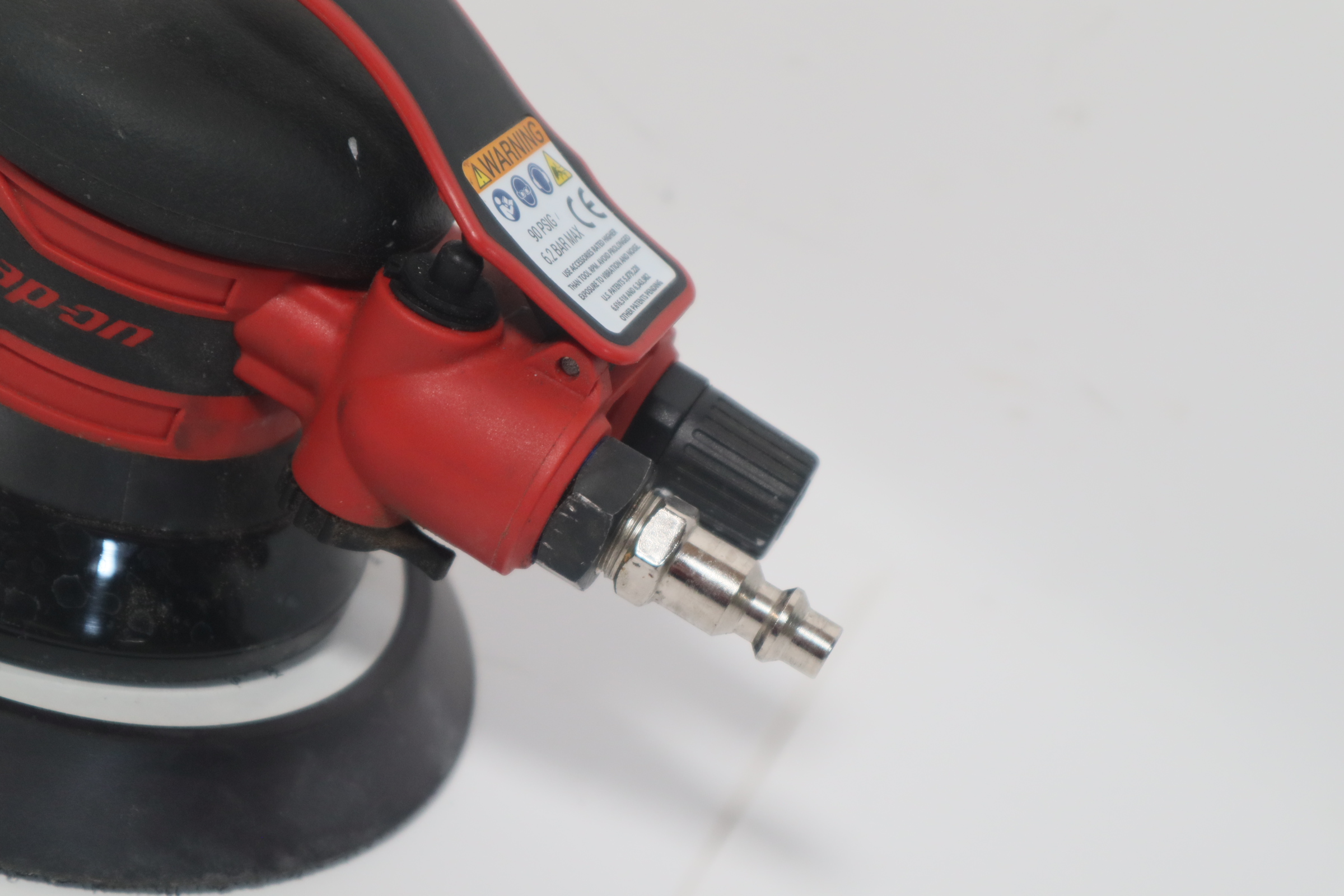 Snap-on Tools PSO4625 Pneumatic Red 6" Orbital Sander / 3/16" Pattern 1422