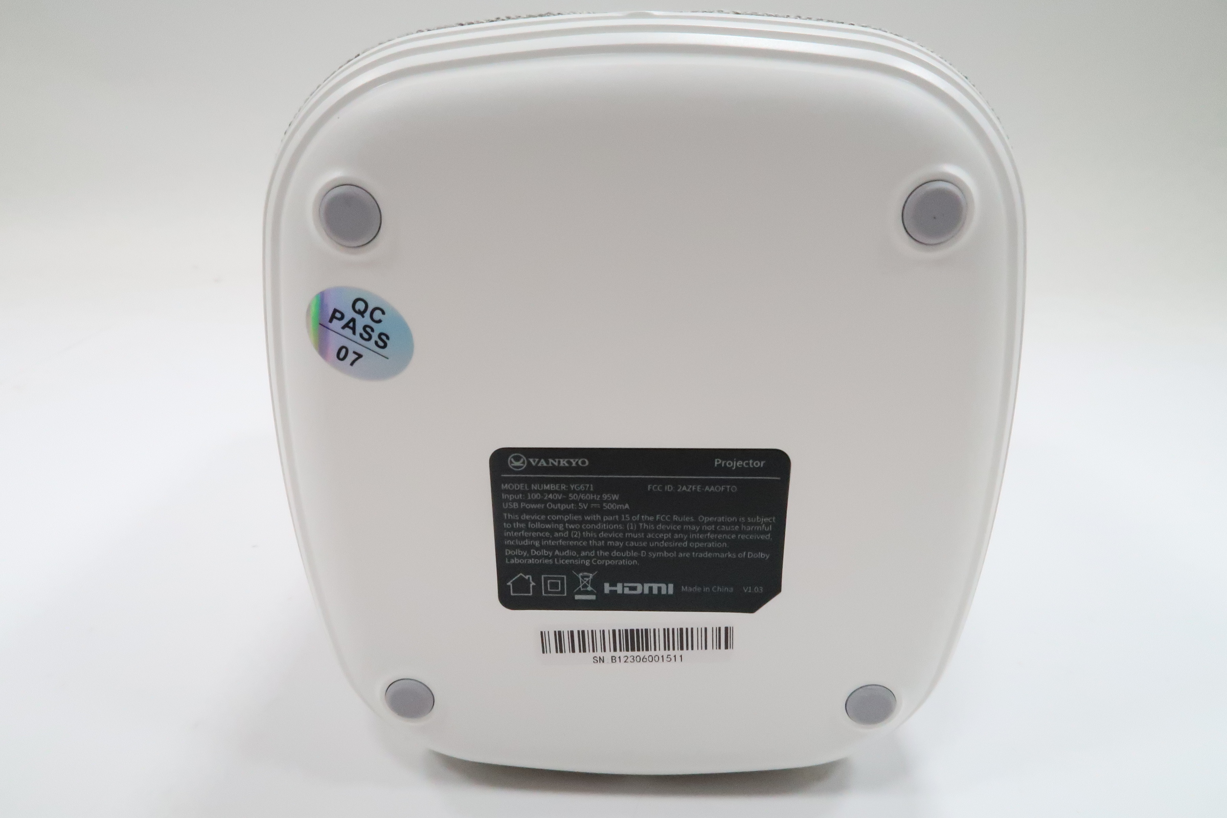 Vankyo X3 Wireless Native 1080P FHD Bluetooth Vertical Projector ...