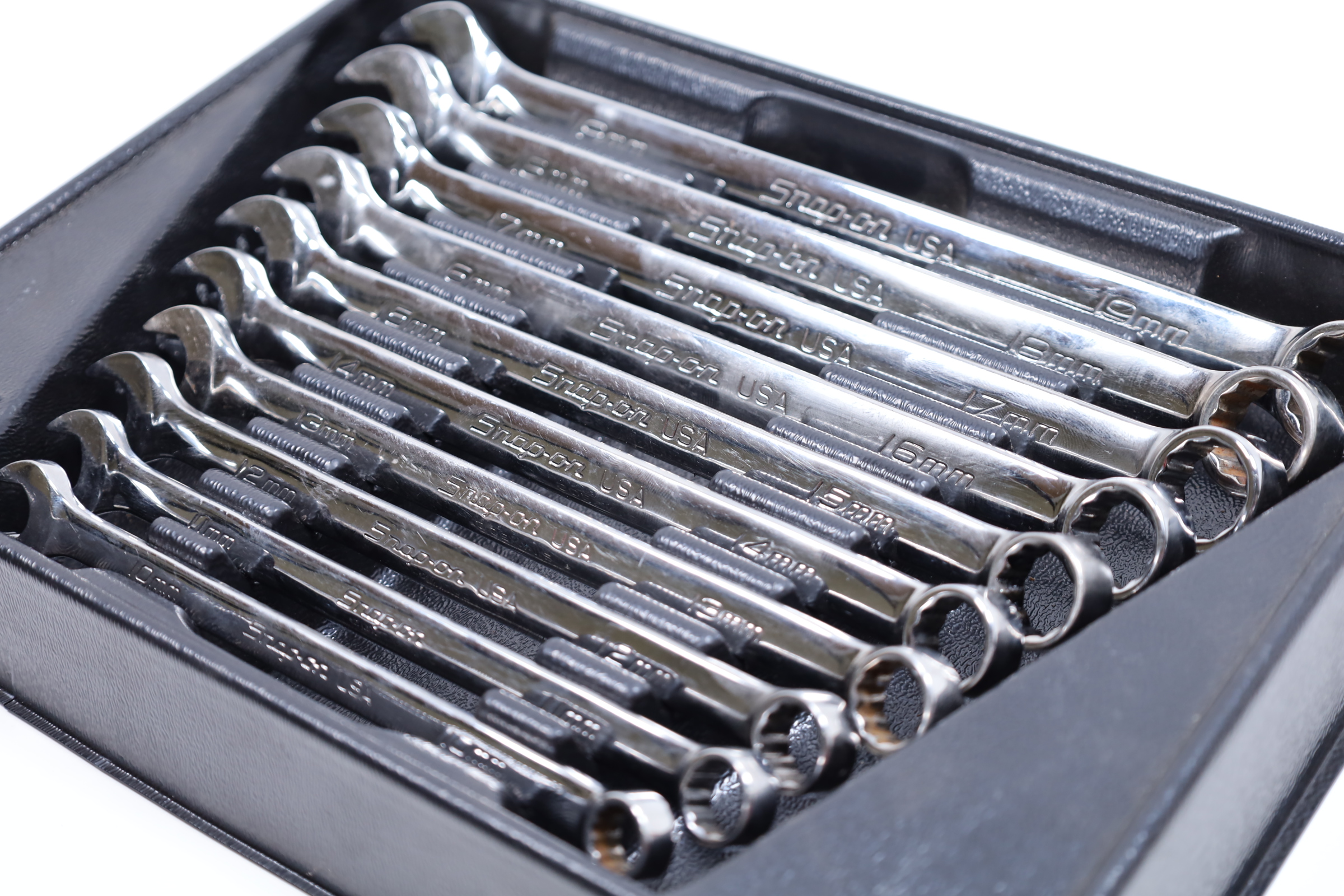 Snap-On Tools SOEXM710 10-Piece Metric Combination Wrench Set