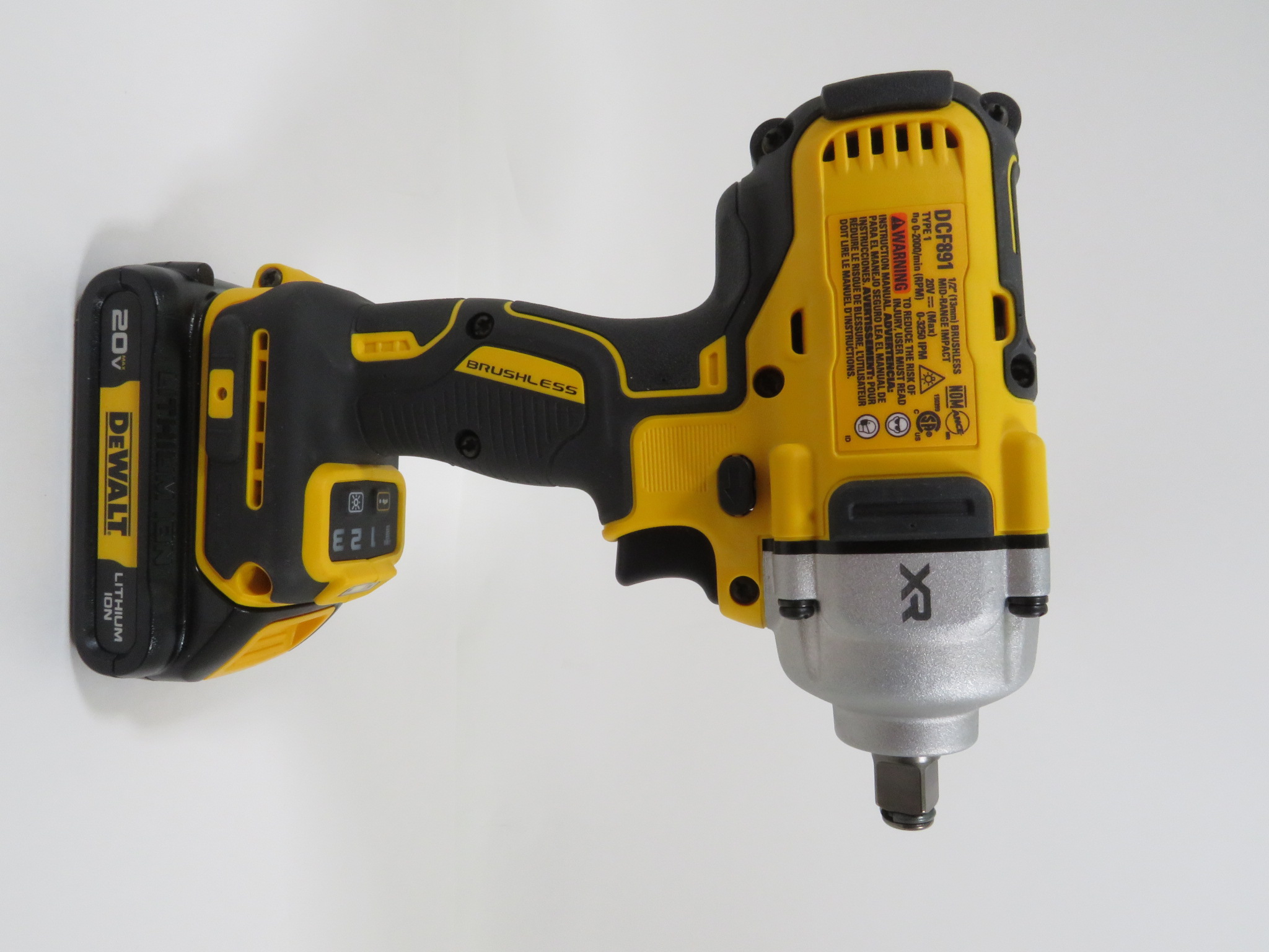 DeWalt DCF891 20V Max 1/2" Brushless Cordless Mid-Range Impact Wrench