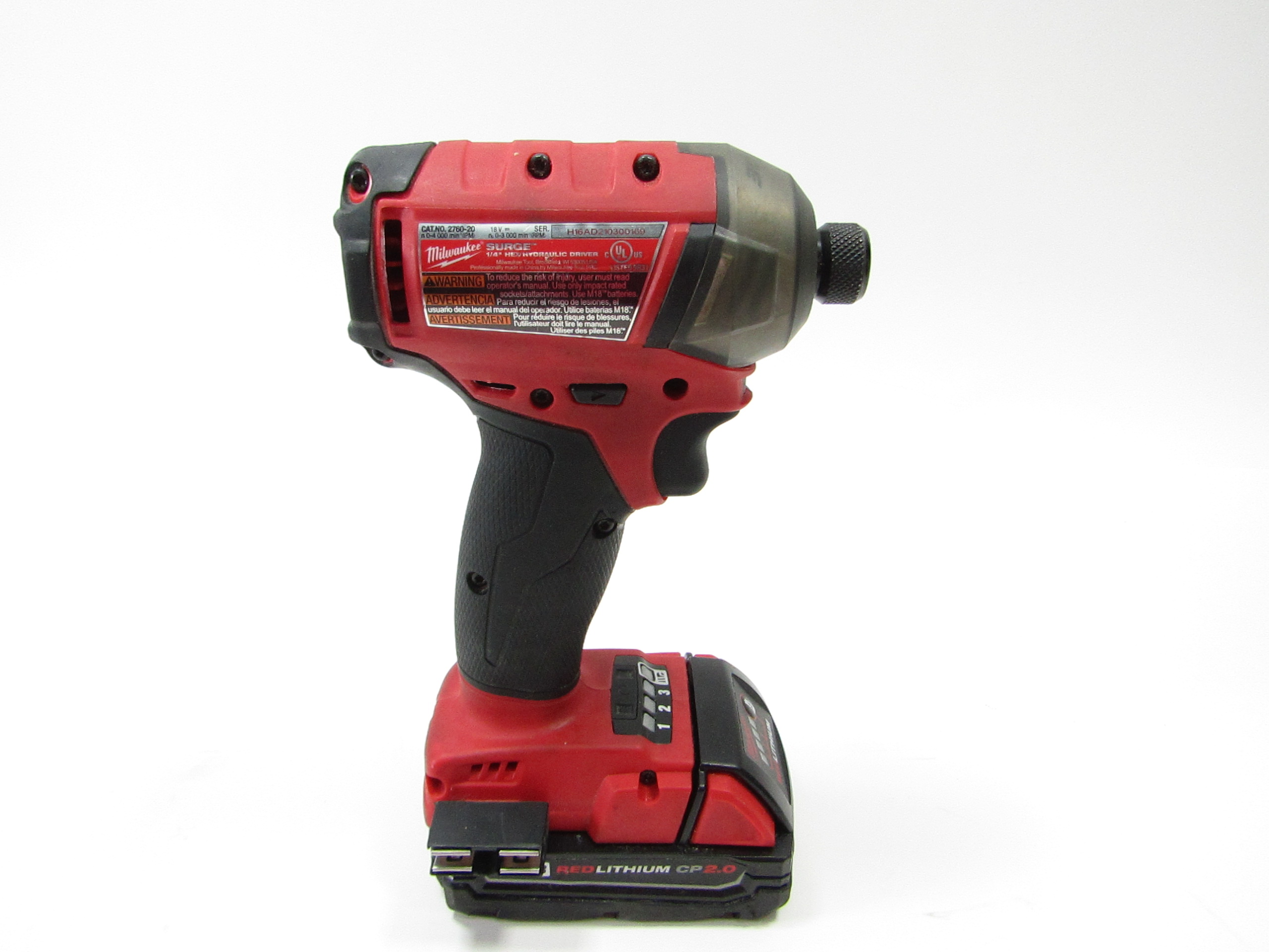 Milwaukee 2760-20 M18 FUEL SURGE Li-Ion Brushless 1/4 in. Hex Impact Driver