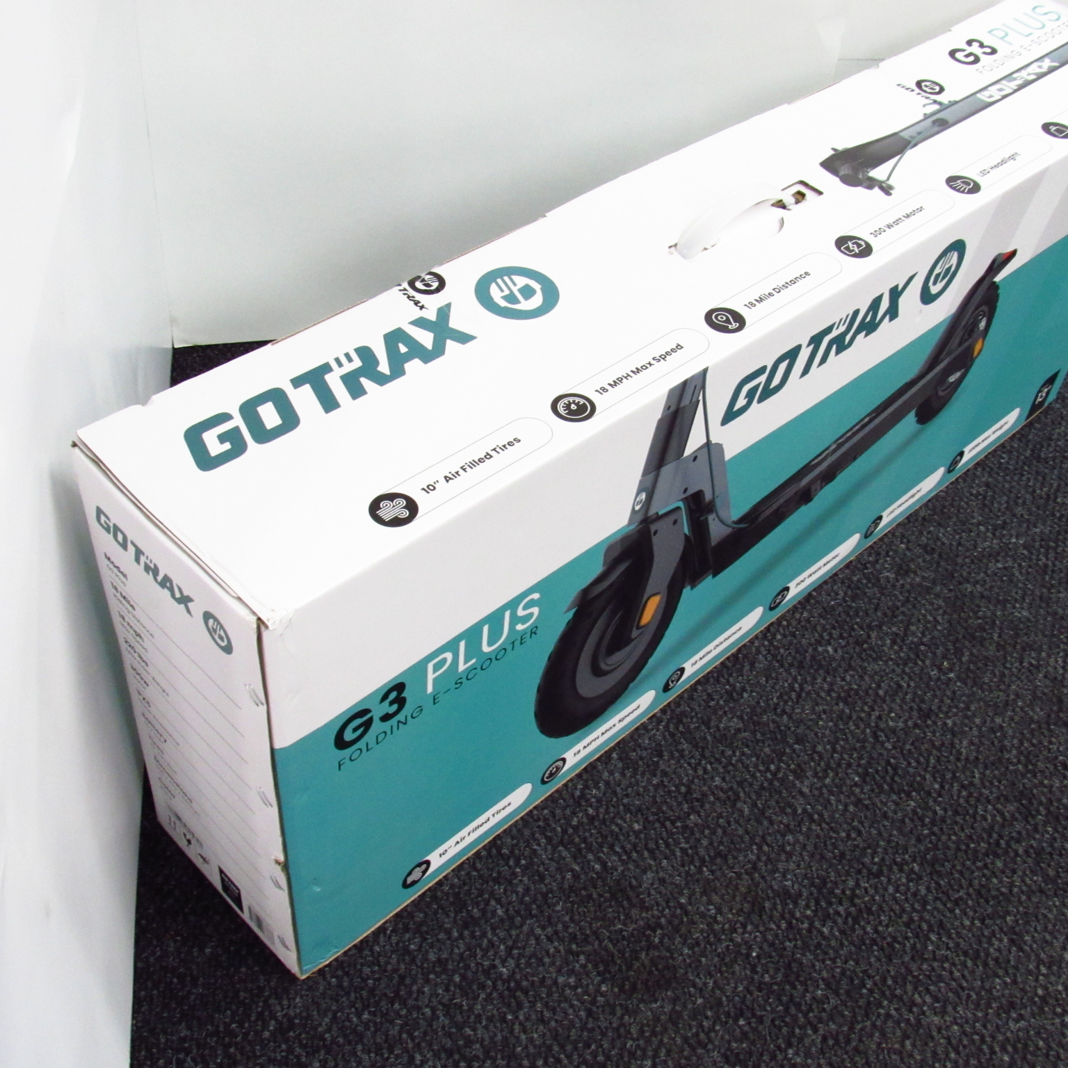 GoTrax G3 Plus Folding E-Scooter - Local Pick-Up Only