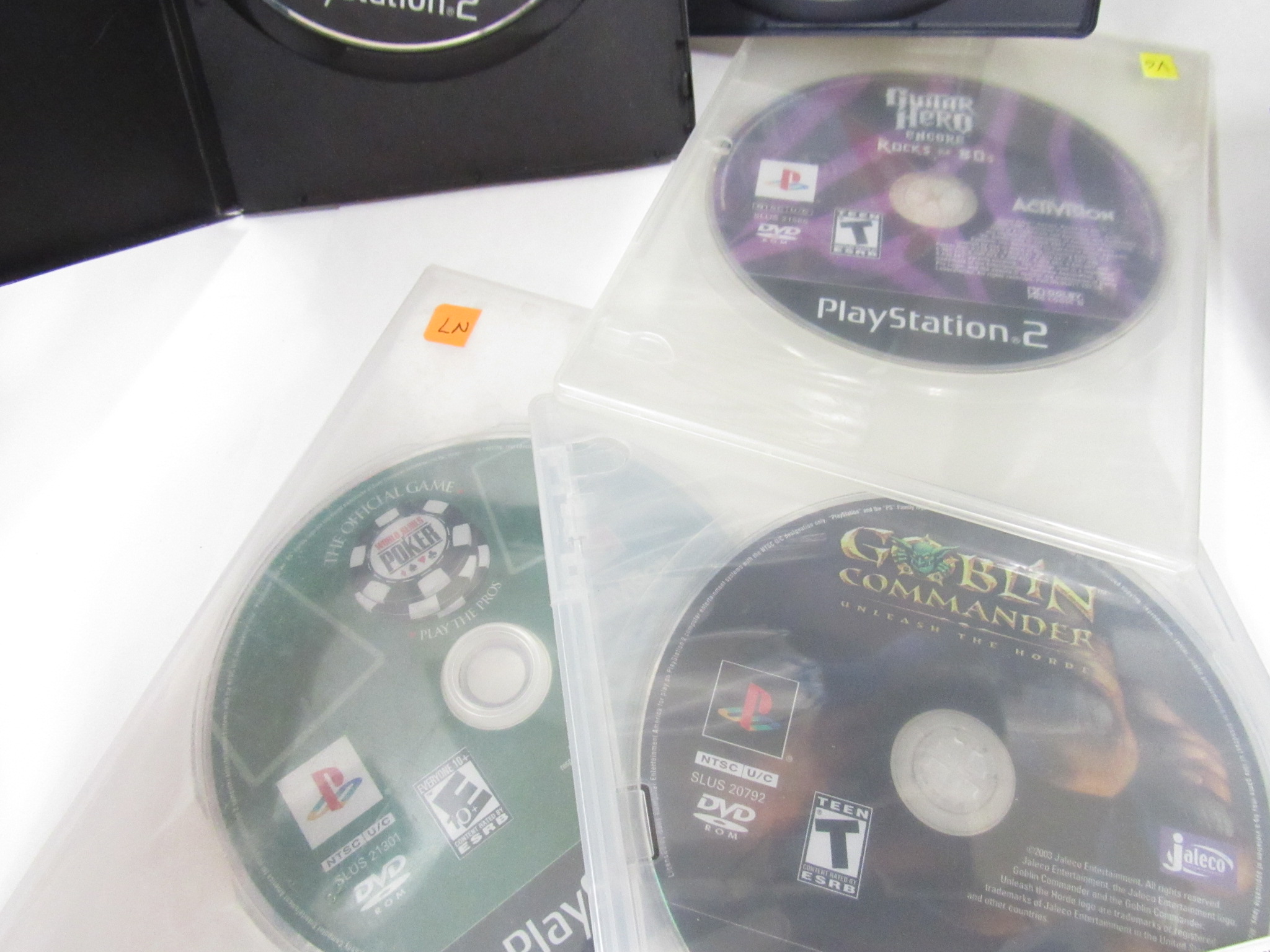 Sony PlayStation 2 SCPH-39001 Video Game Console 103 Game Discs Bundle