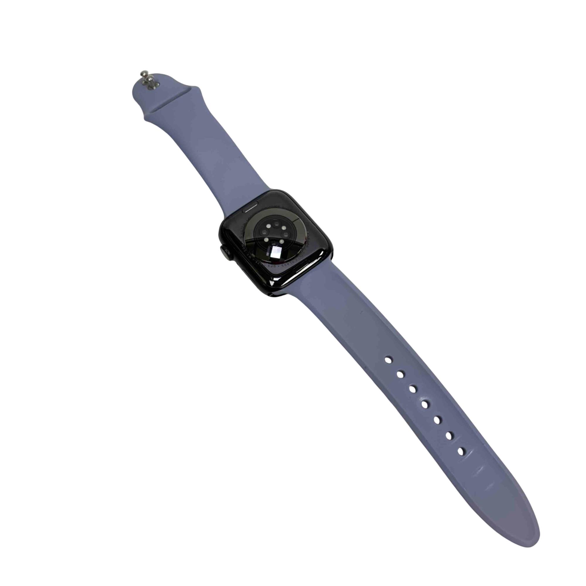 Apple Watch Series 7 A2477 GPS + LTE 45mm Black Aluminum Smartwatch